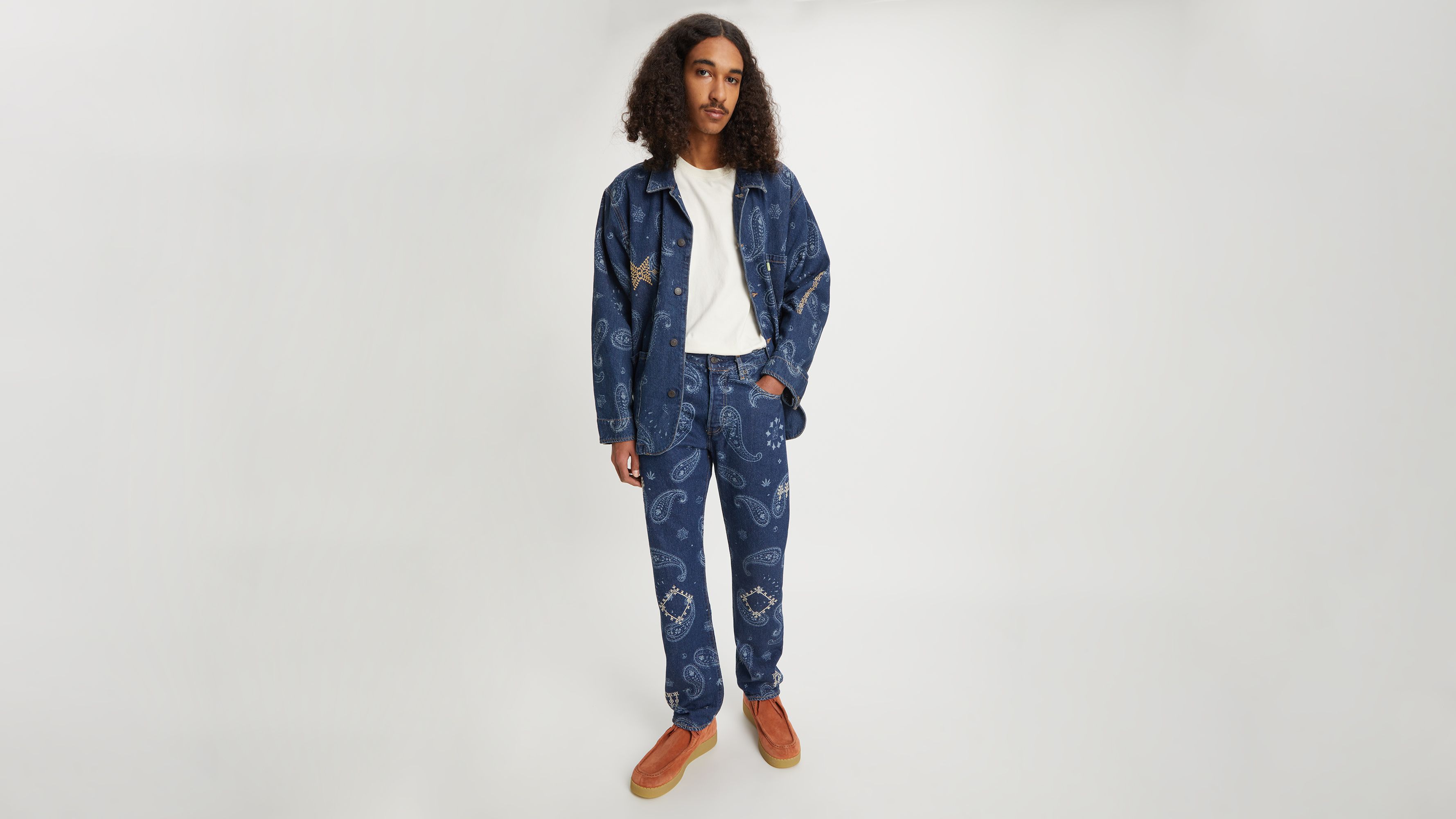 Jean Chanvre ’93 Levi's® By Adish Studio - Bleu | Levi's® FR