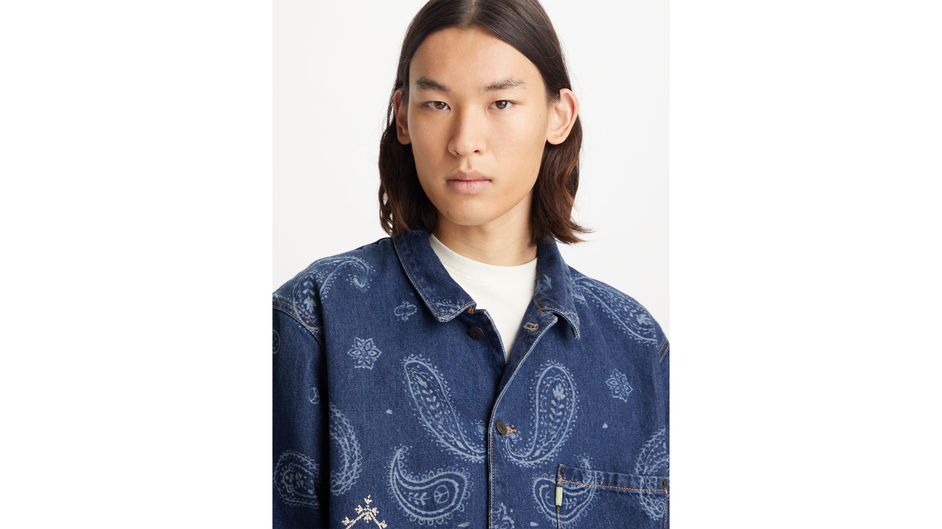 Levi's® By Adish Studio Hemp Chore Coat - Blue | Levi's® IT