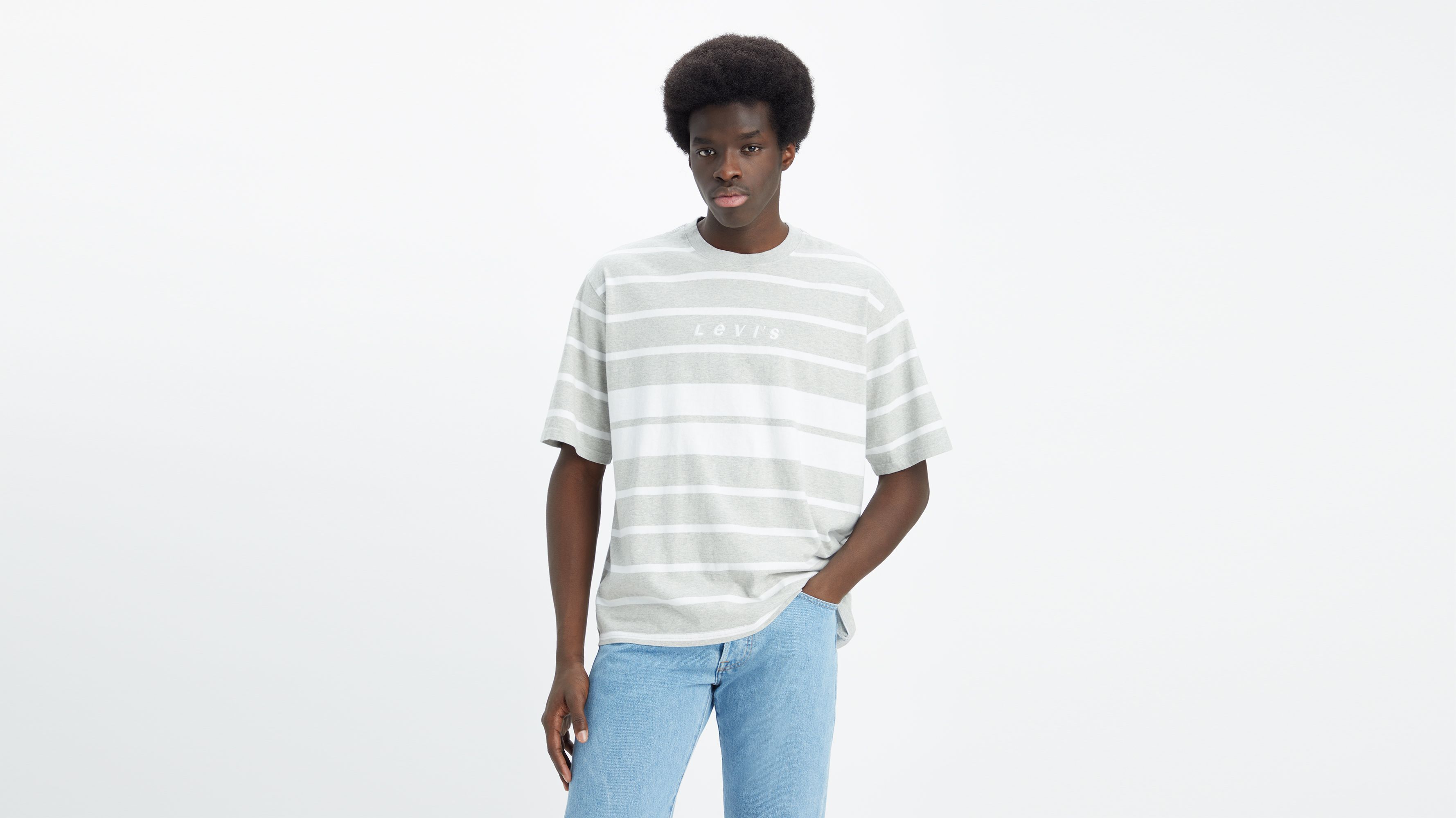 Half Sleeve Tee - Grey | Levi's® GI