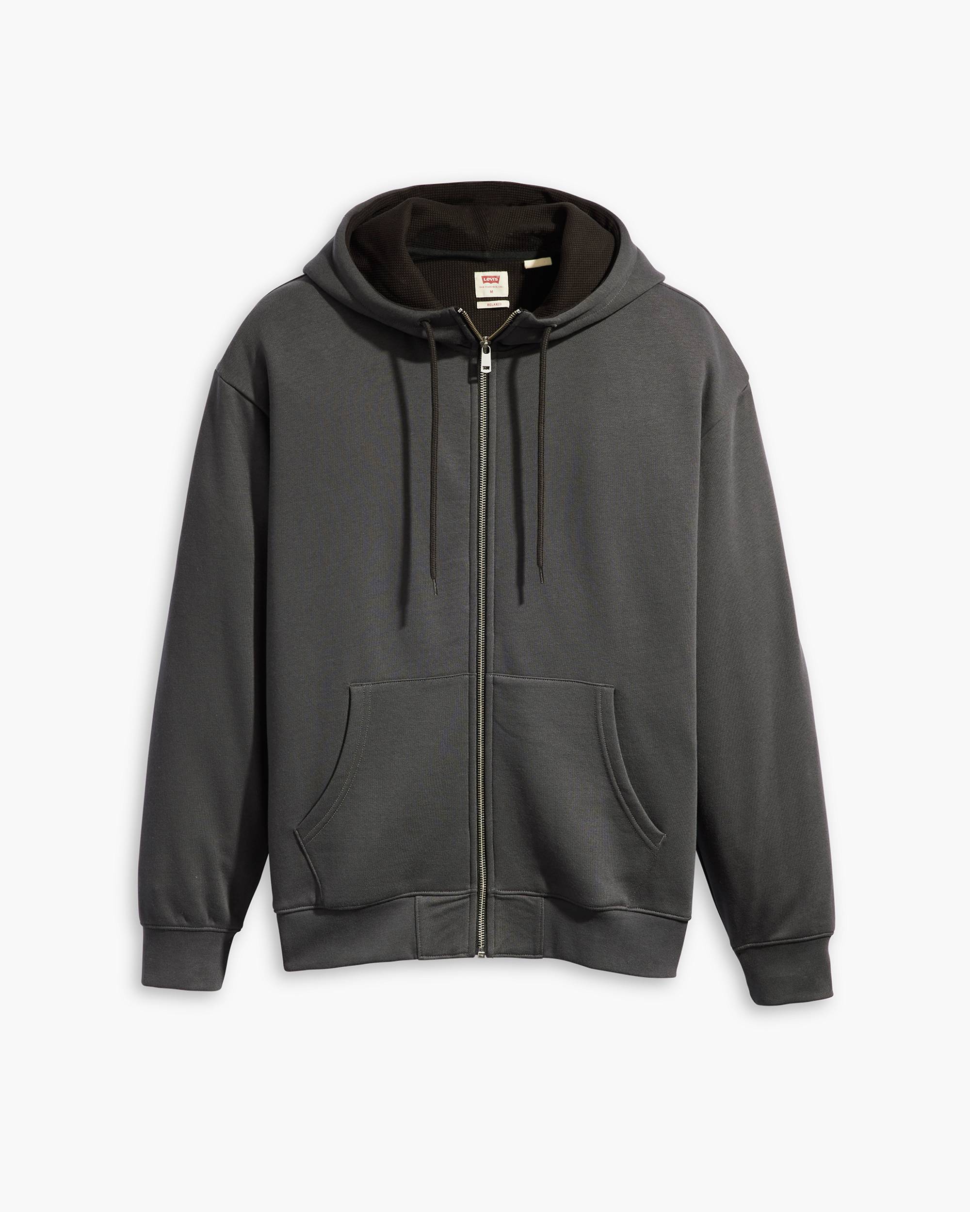 Workwear Zip-up Hoodie Sweatshirt - Black | Levi's® US Workwear Zip-up Hoodie Sweatshirt - Black | Levi's® US