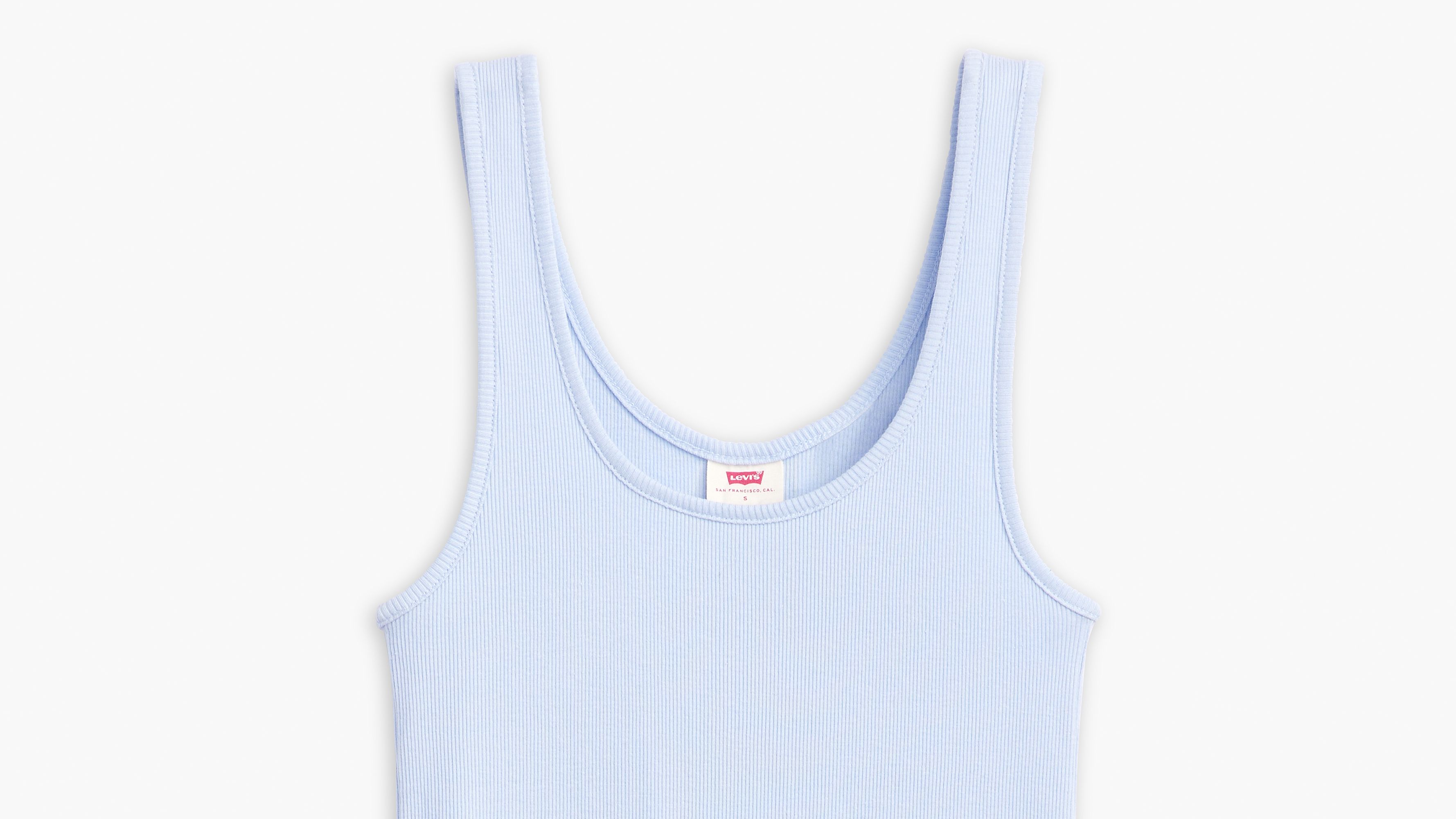 Essential Rib Tank Top - Blue | Levi's® US