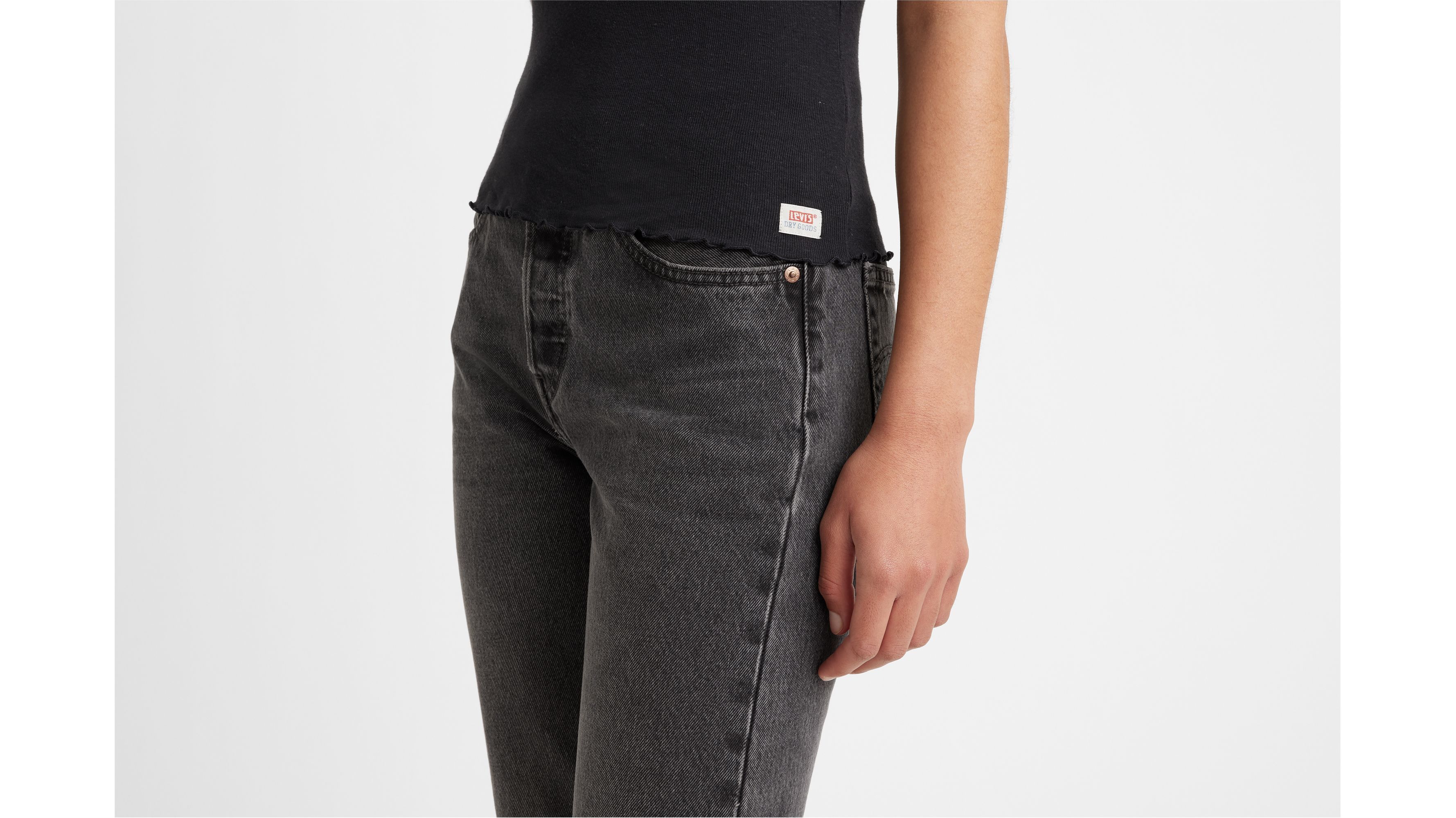 Dry Goods V Neck T-shirt - Black | Levi's® CA
