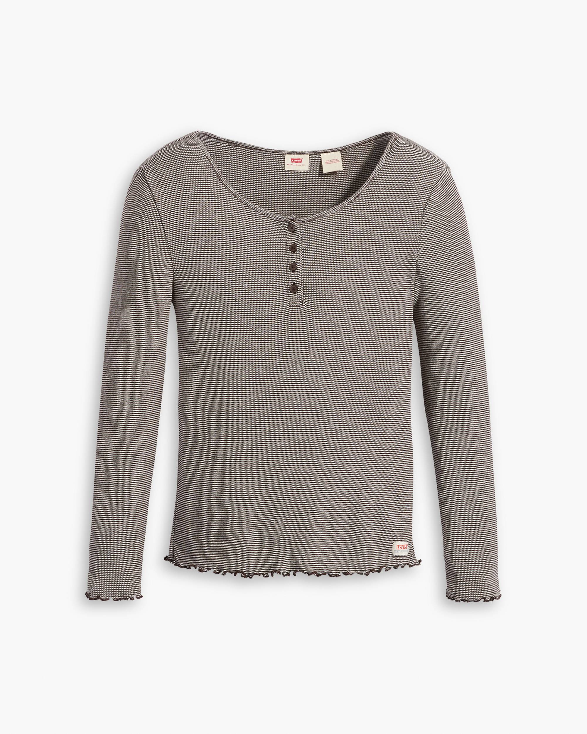 Dry Goods Henley Shirt - Grey | Levi's® CA Dry Goods Henley Shirt - Grey | Levi's® CA