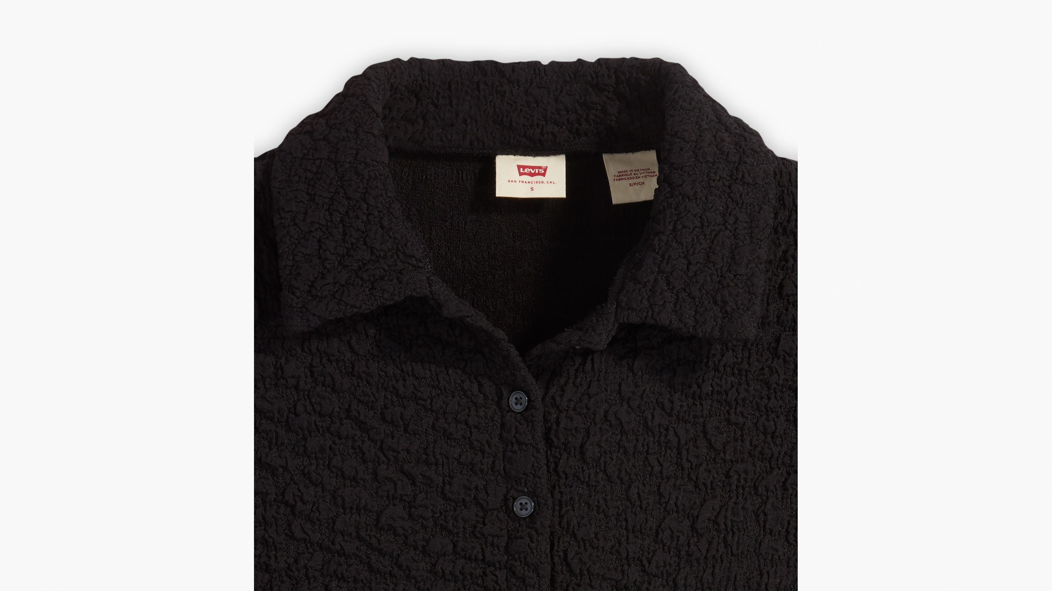 Cloud Button Up Blouse - Black | Levi's® NO