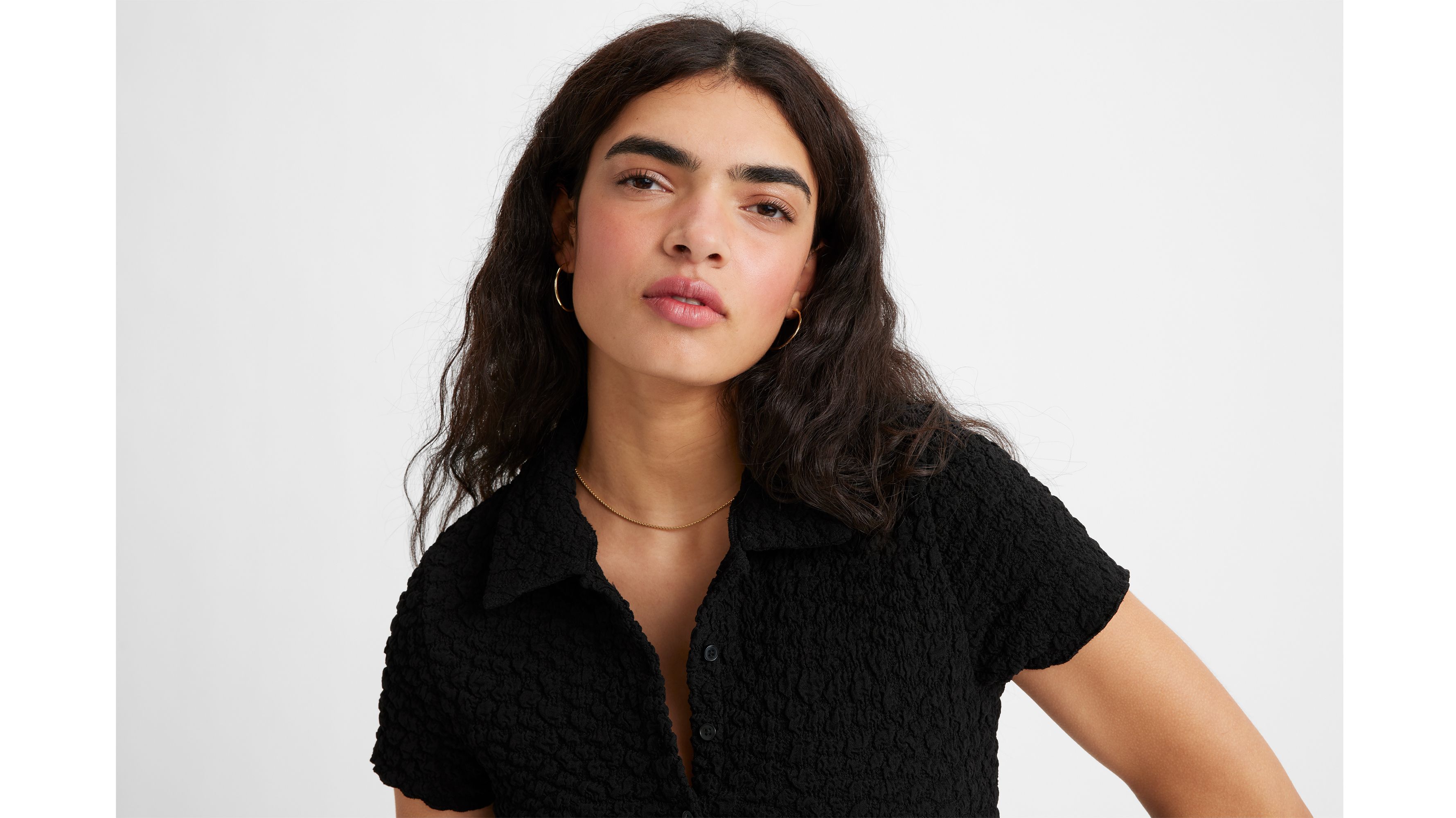 Cloud Button Up Top - Black | Levi's® US