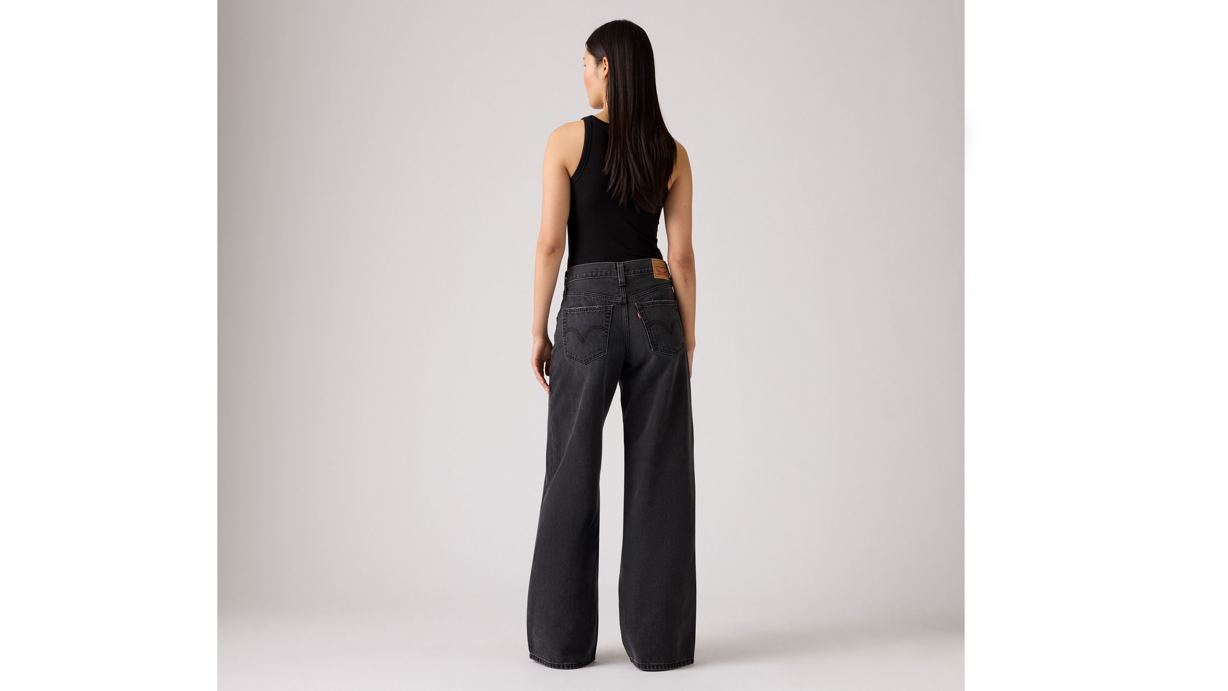 94 Baggy Wide Leg Jeans - Black | Levi's® DE