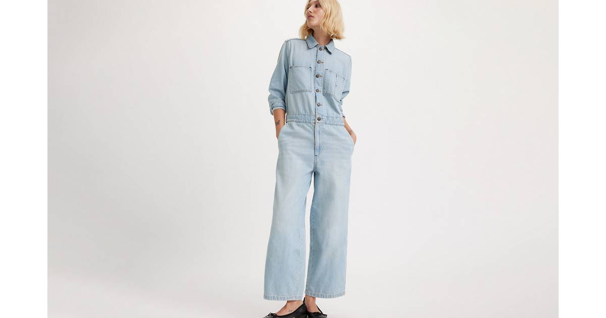 Iconic Jumpsuit - Light Wash | Levi's® US Iconic Jumpsuit - Light Wash | Levi's® US