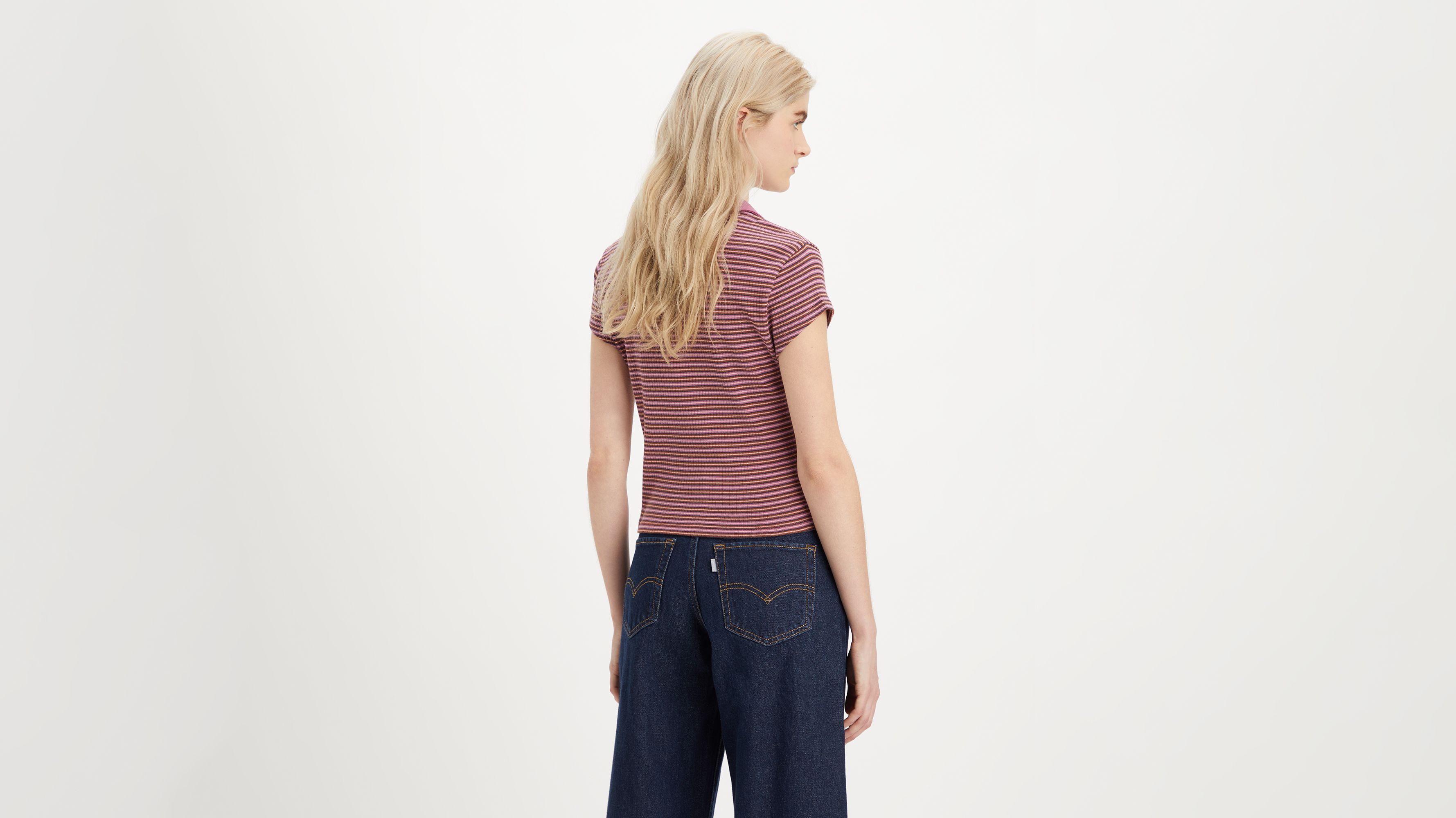 Right On Rib Tee - Purple | Levi's® GB