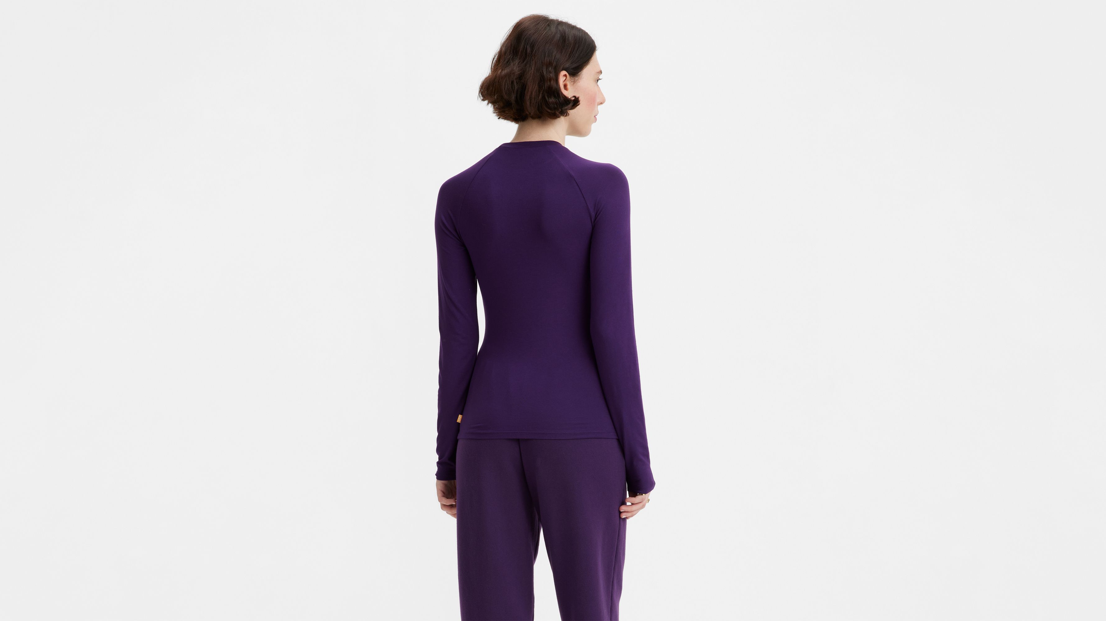 Gold Tab™ Field Day Long Sleeve Mockneck Top - Purple | Levi's® US