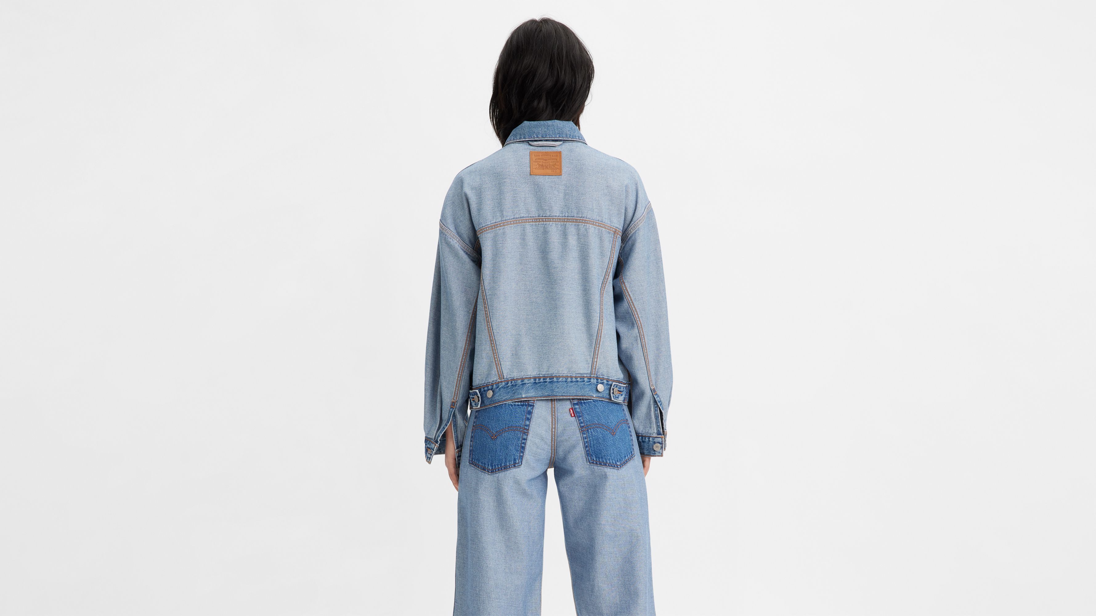 Reversible Trucker Jacket - Blue | Levi's® FR