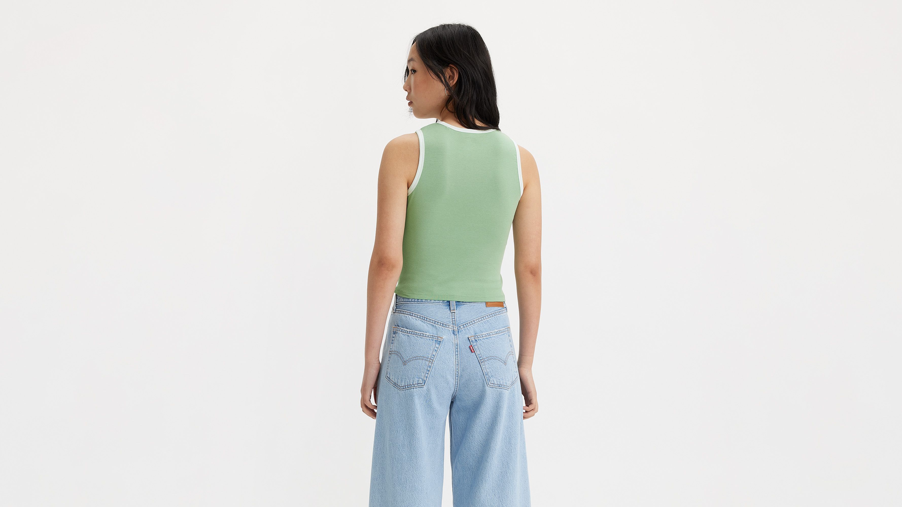 Ivy Ringer Tank Top Mit Grafik - Grün | Levi's® DE