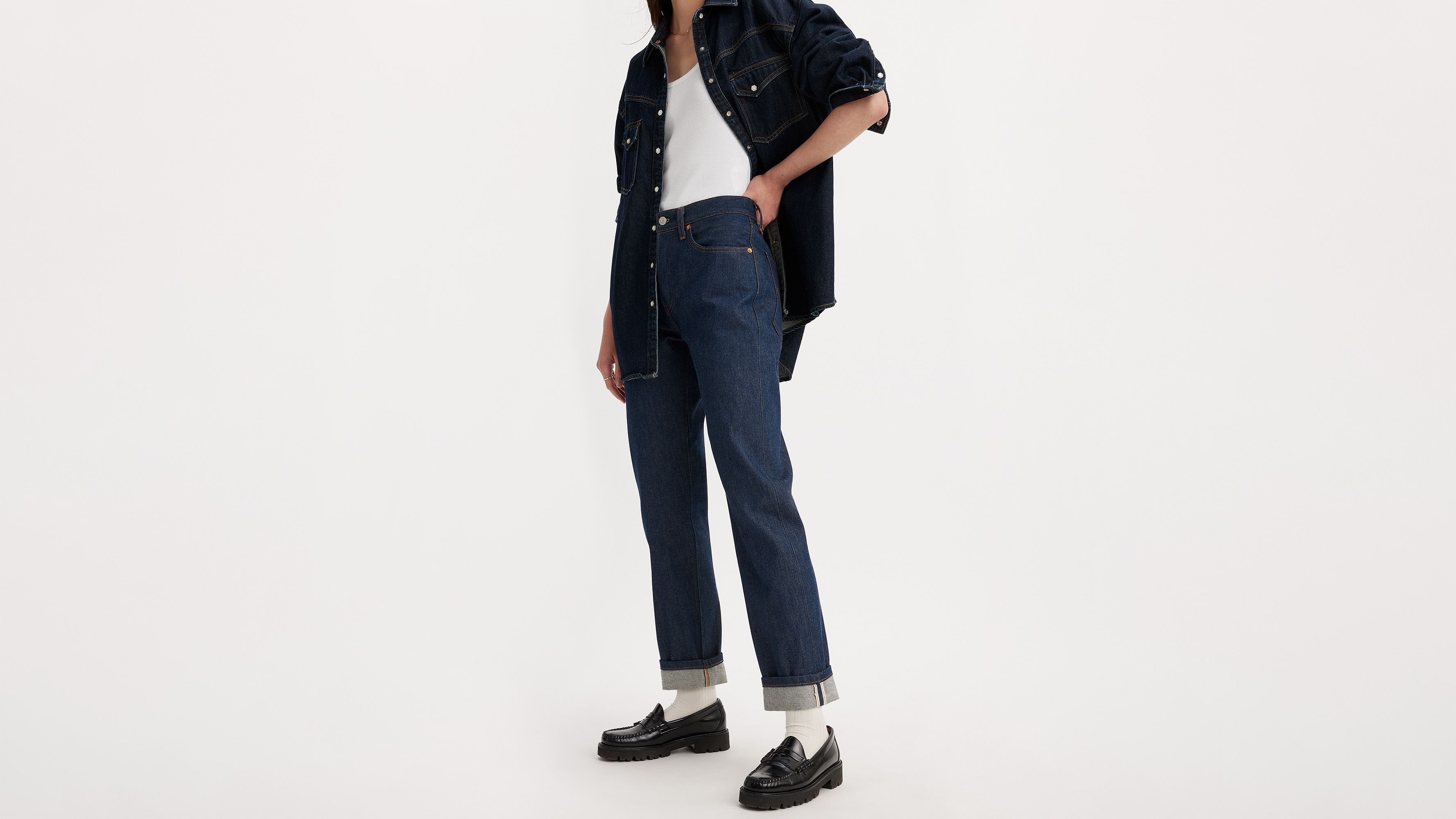 501® Rigid Jeans - Blå | Levi's® DK