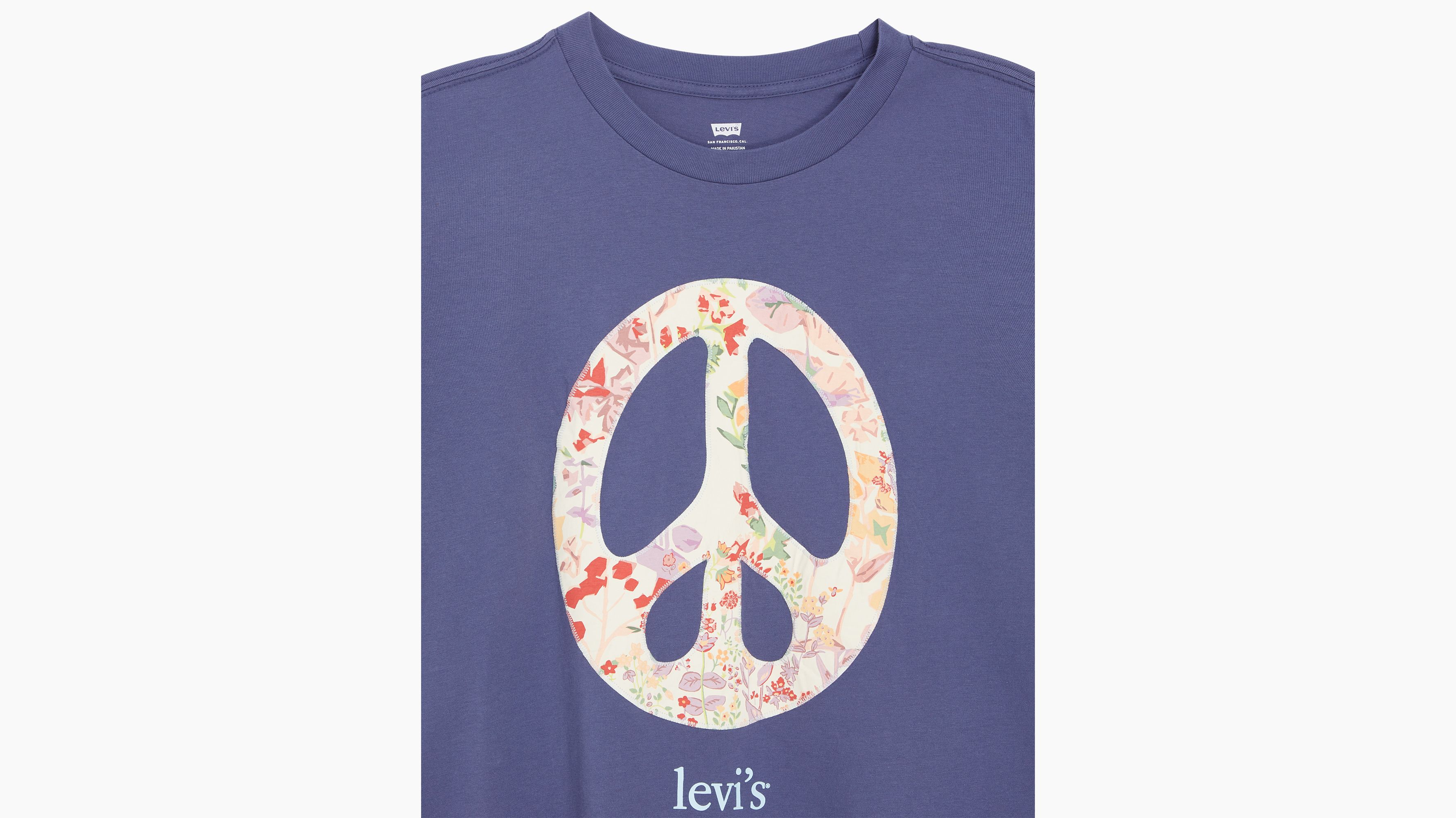 Graphic Short Stack Tee (plus Size) - Blue | Levi's® SM