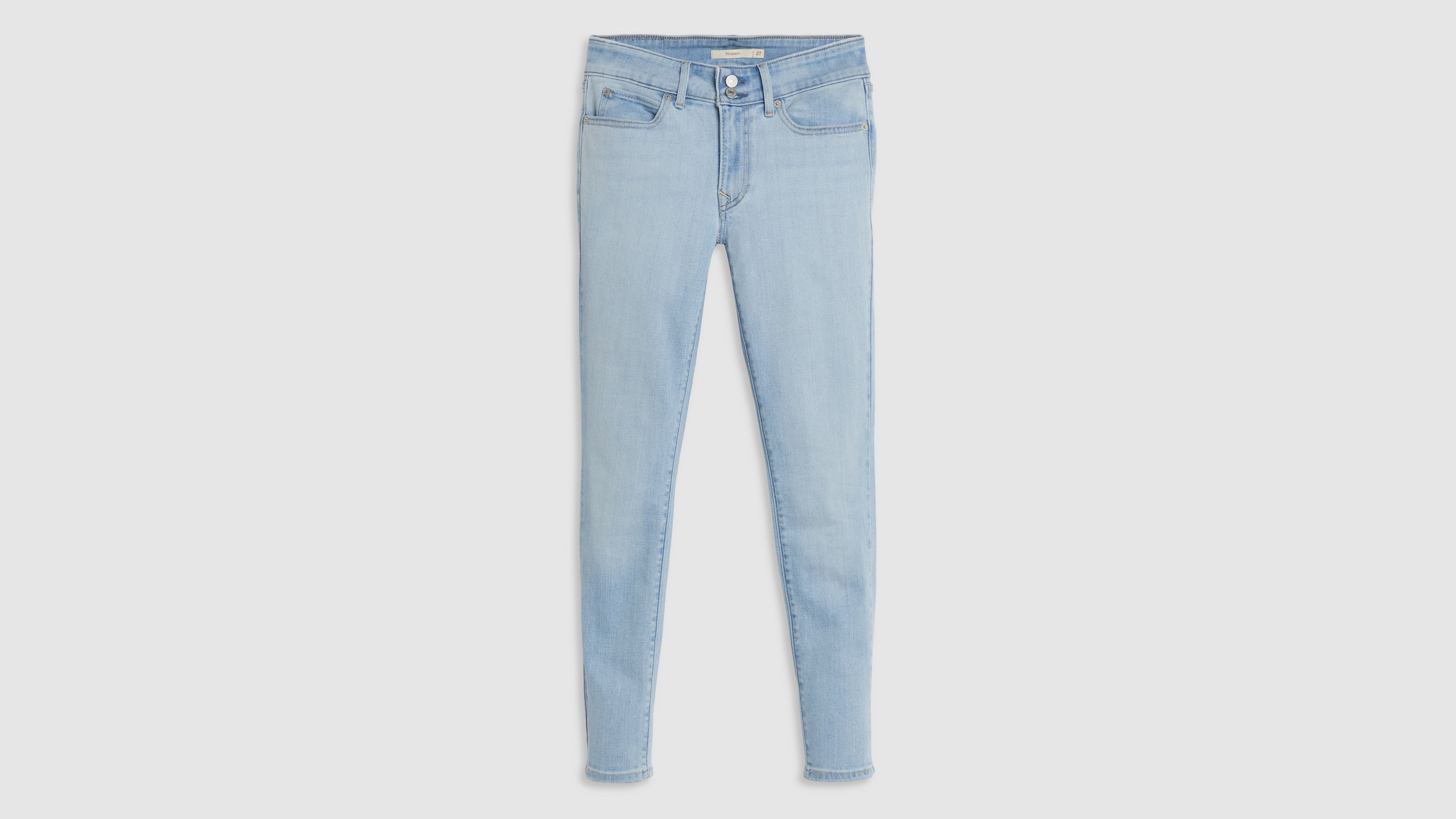 711™ Double-button Skinny Jeans - Blue | Levi's® GB