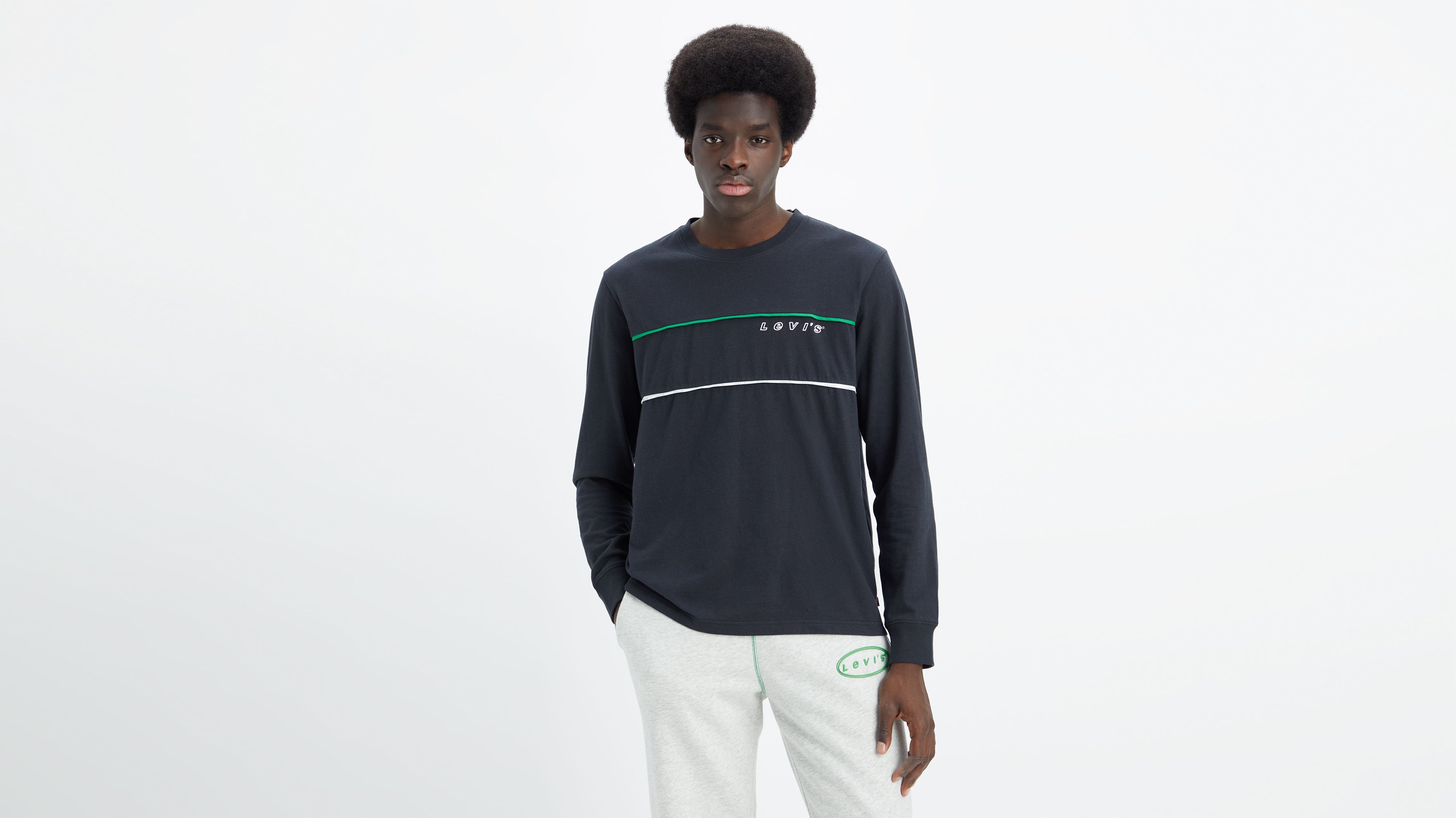 Relaxed Graphic Crewneck Sweatshirt - Black | Levi's® IS