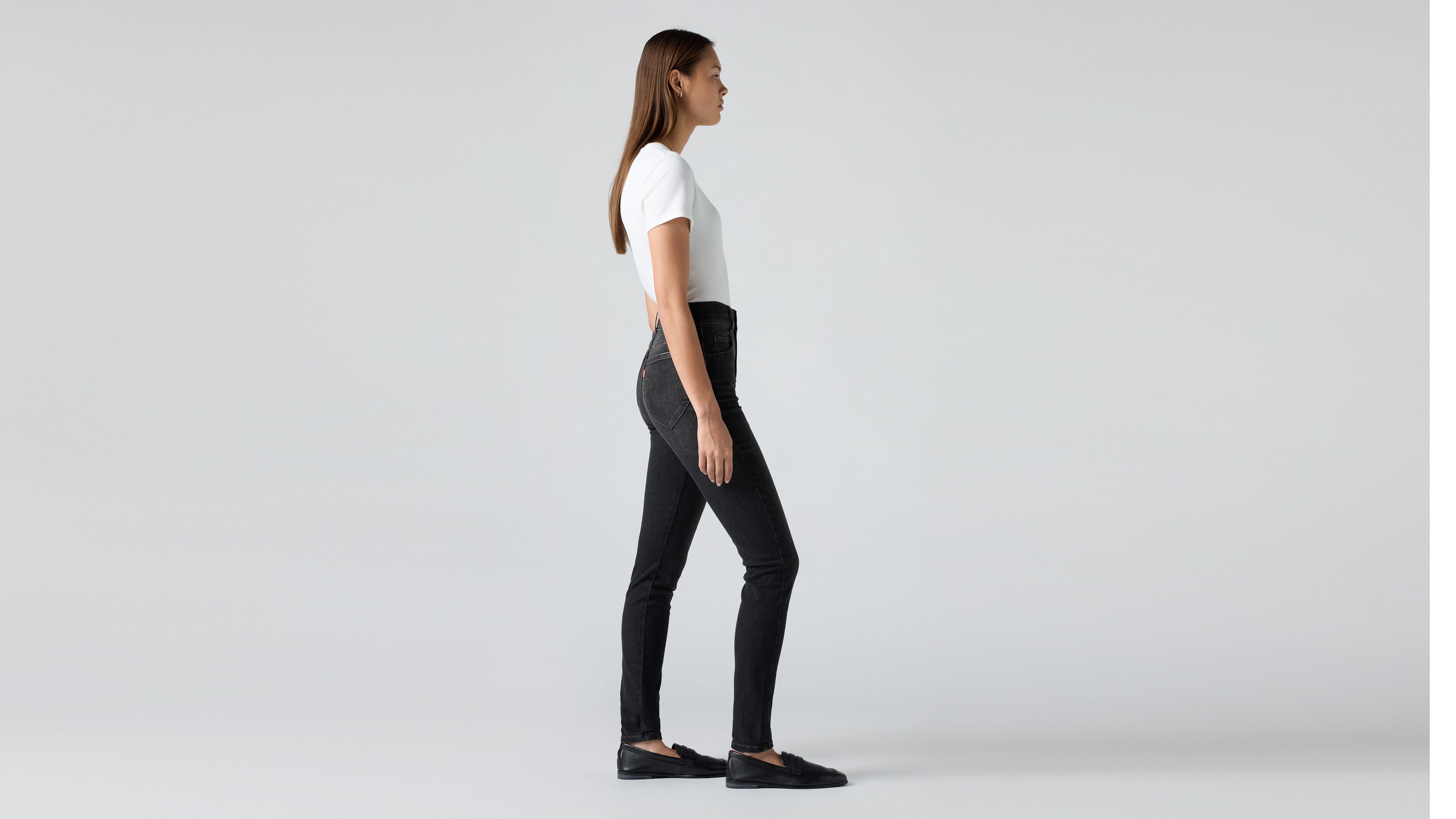 Retro High Skinny Jeans - Black | Levi's® GB