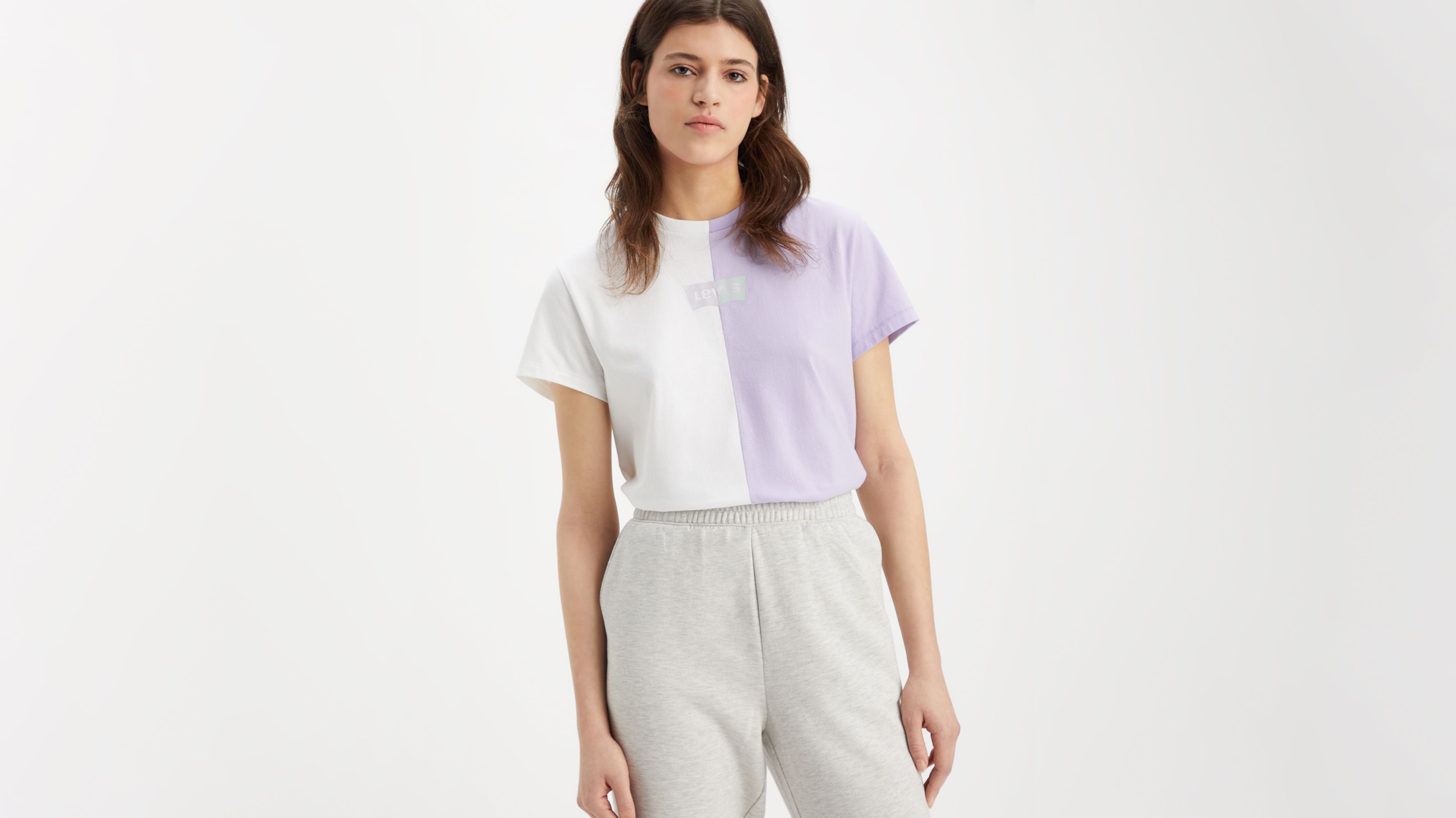 Pieced Classic Tee - Purple | Levi's® ES