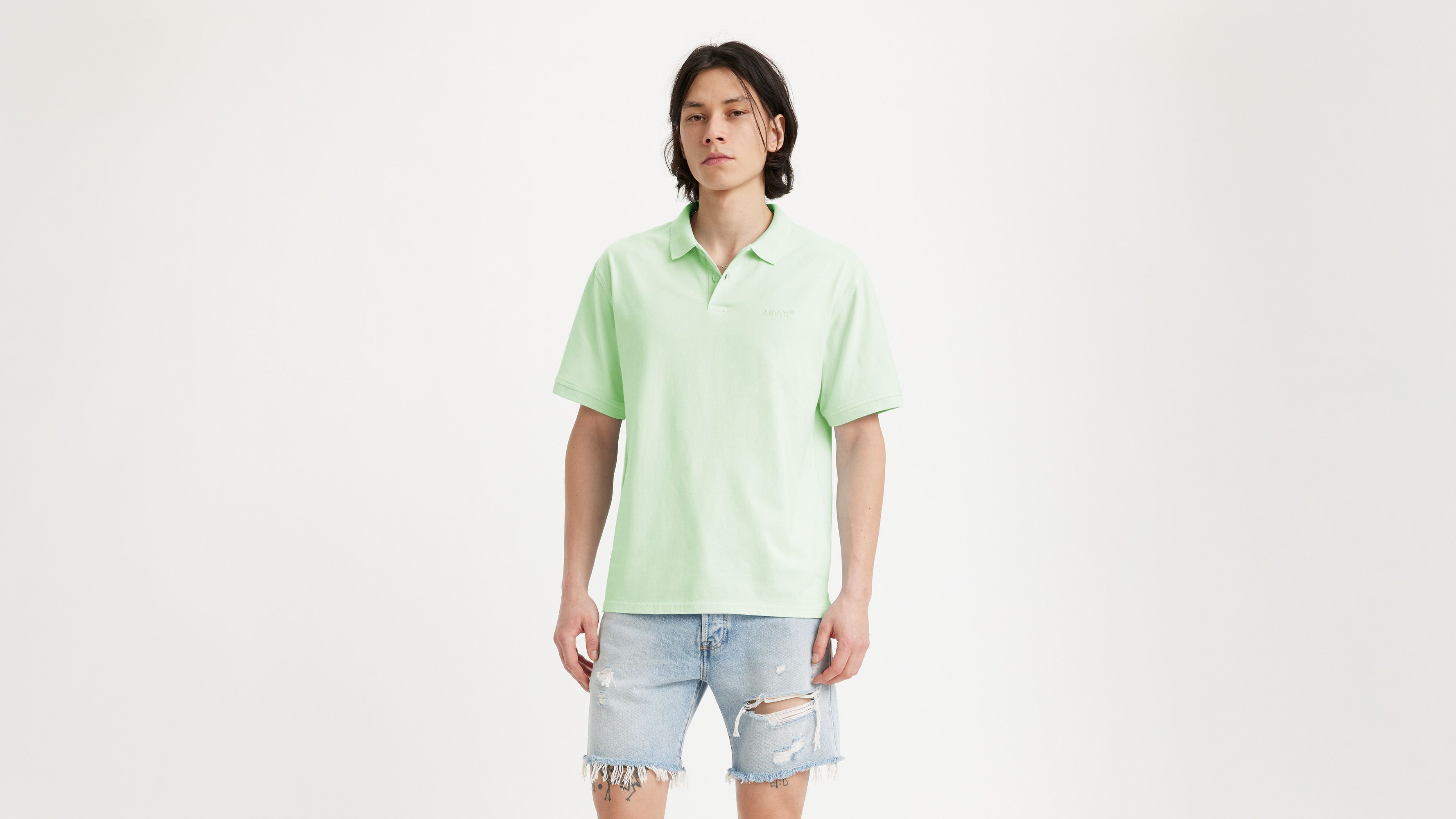 Relaxed Authentic Polo Shirt - Green | Levi's® US