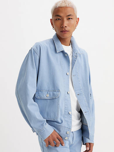 Utility Selvedge Trucker Jacket - Light Wash | Levi's® US Utility Selvedge Trucker Jacket - Light Wash | Levi's® US