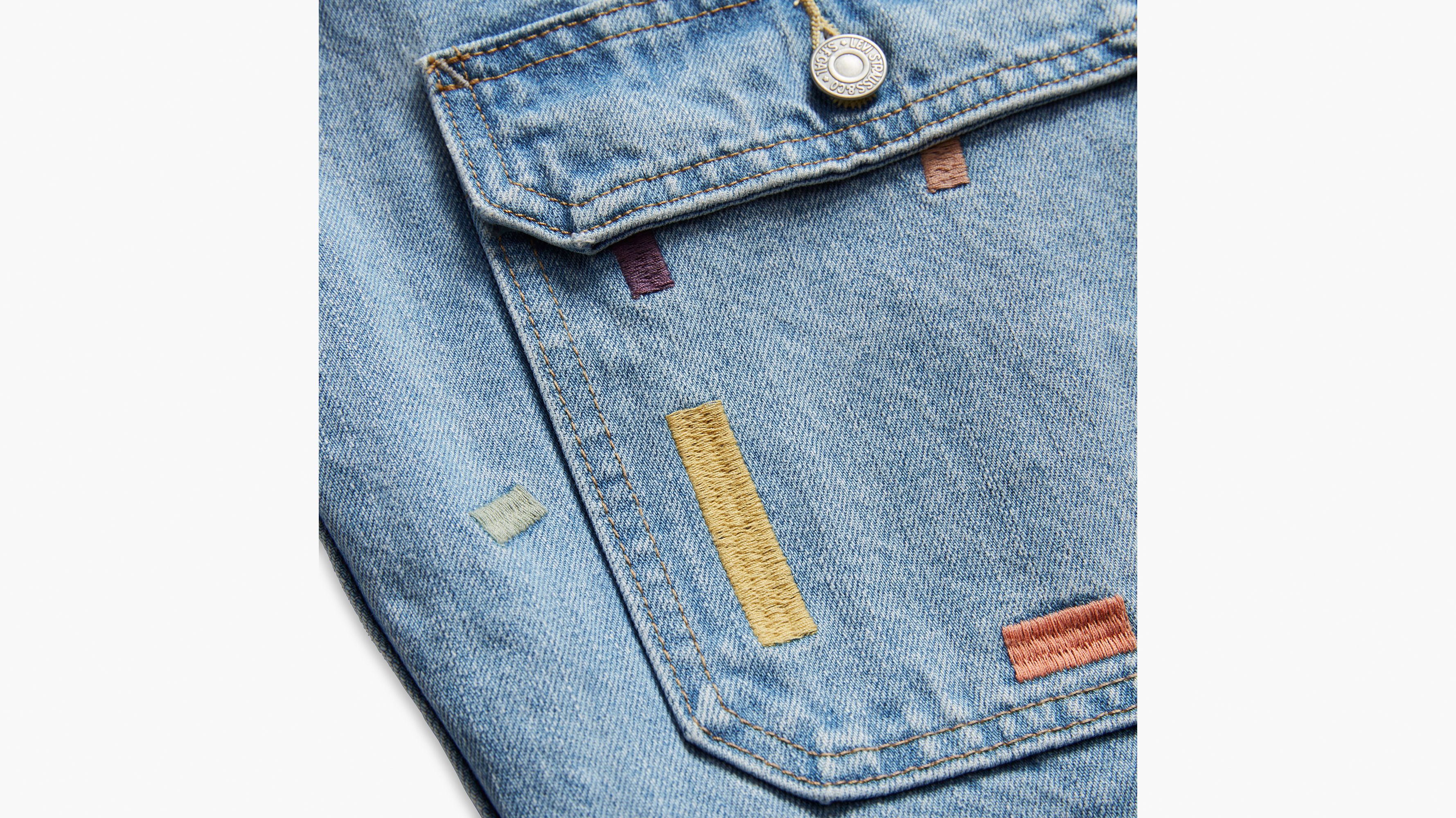 Utility Trucker Jacket - Blue | Levi's® GI