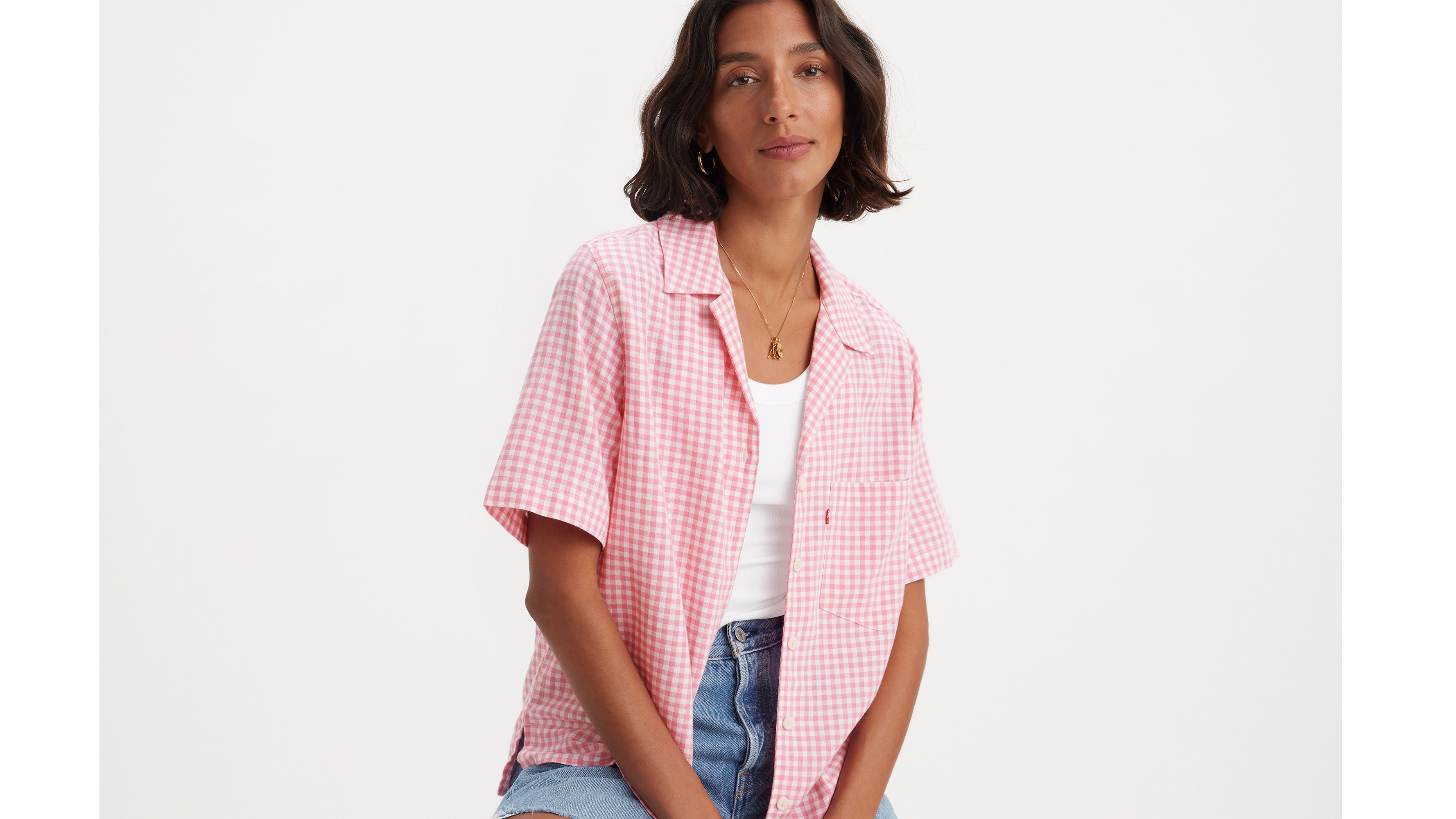 Joyce Resort Shirt - Pink | Levi's® GI