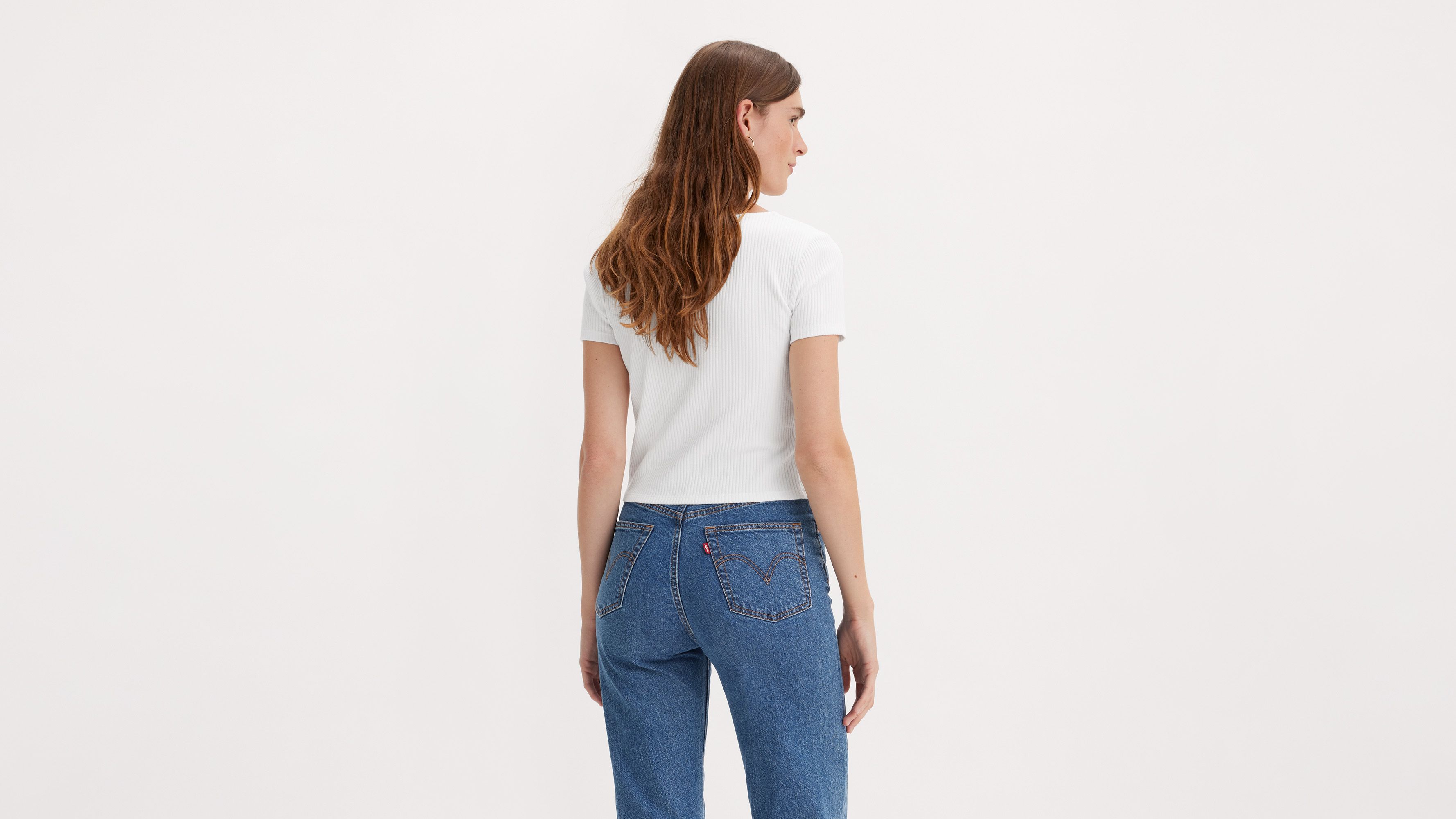 Monica Short Sleeve T-shirt - White | Levi's® US