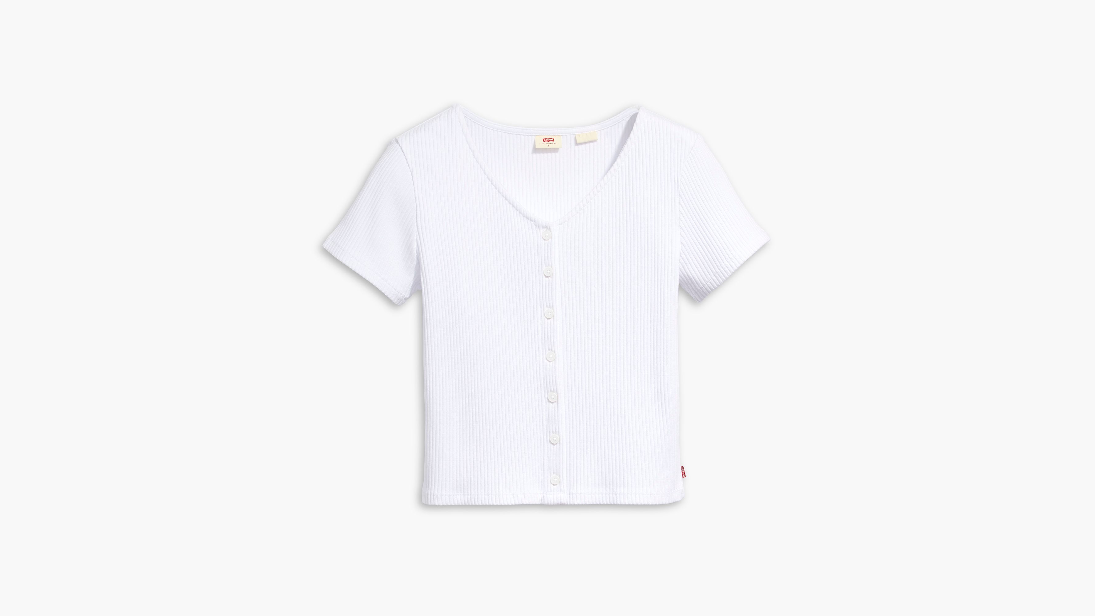 Monica Short Sleeve T-shirt - White | Levi's® US