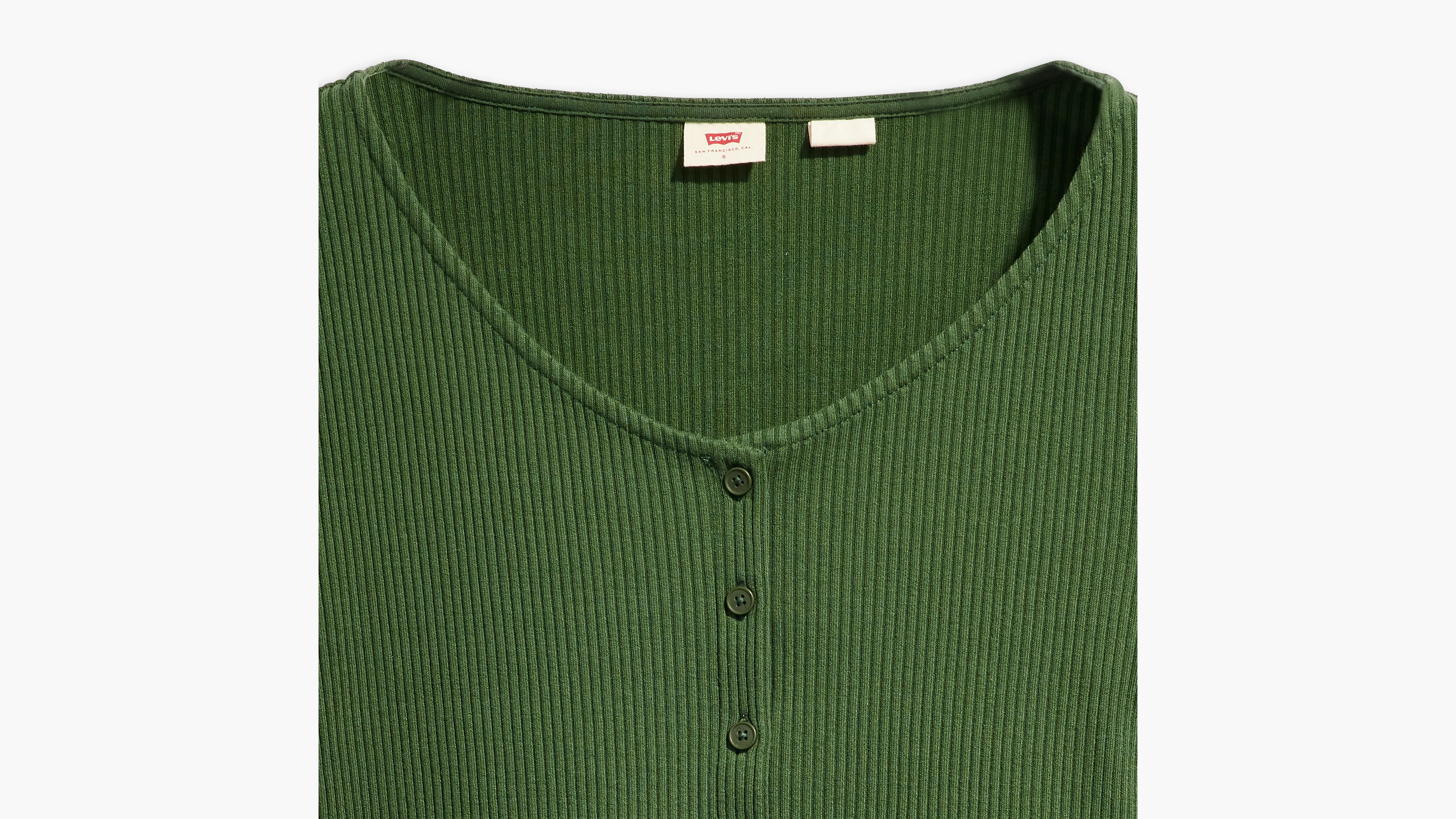 Monica Long Sleeve Top - Green | Levi's® US