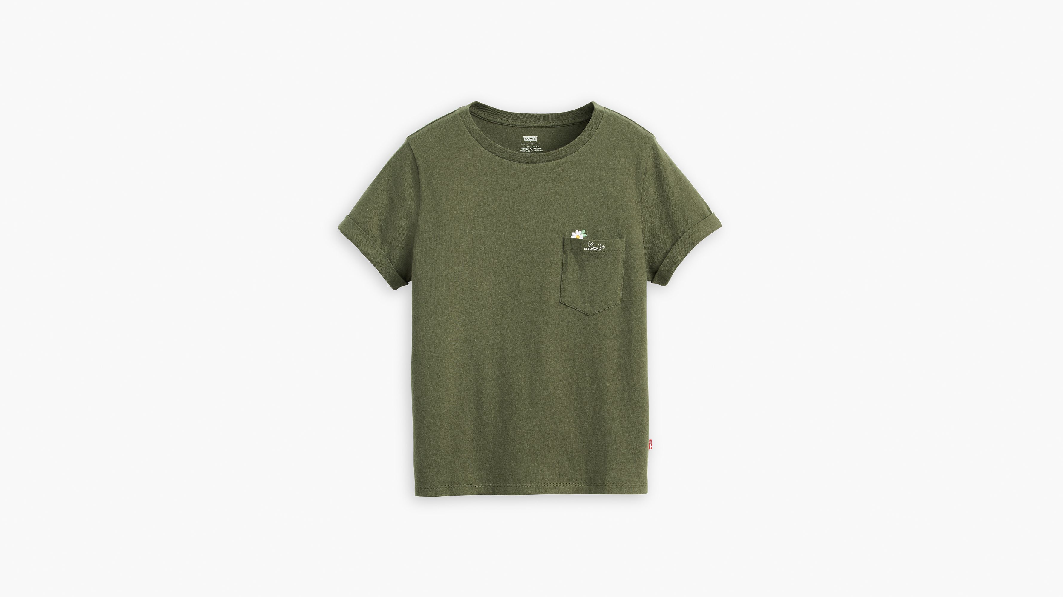 Graphic Margot Tee - Green | Levi's® LV