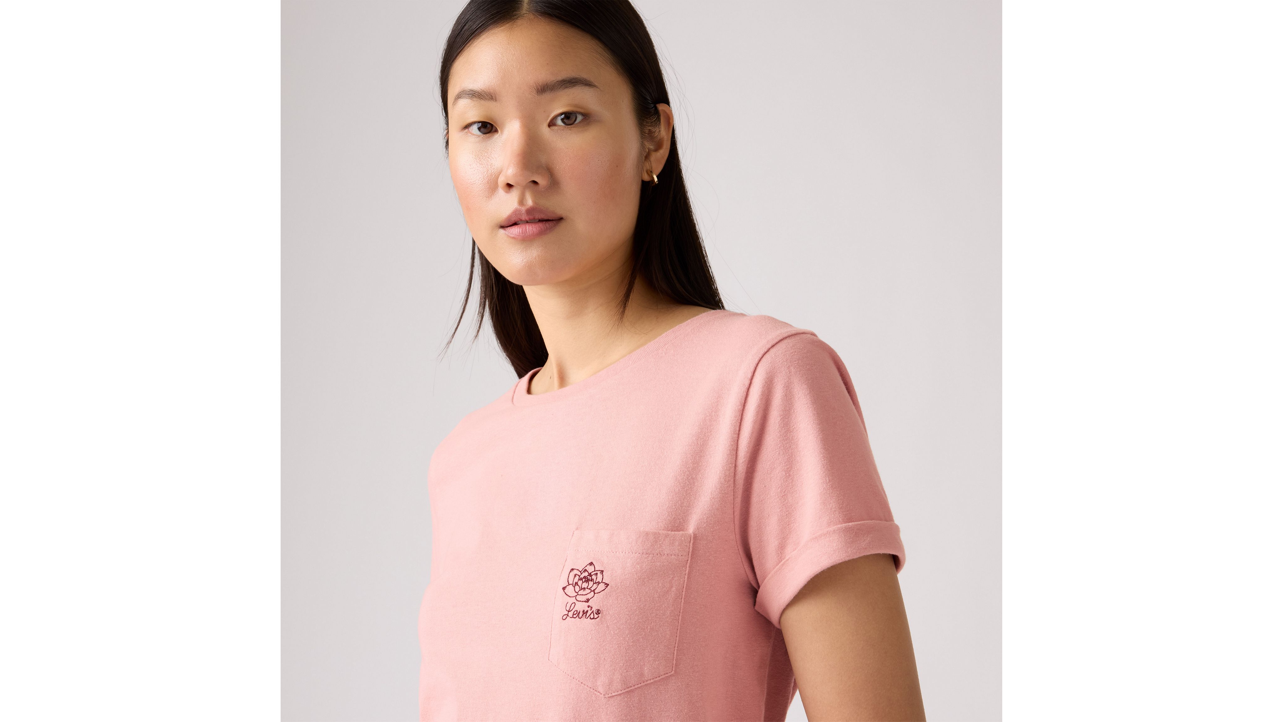 Margot Pocket Tee - Rød | Levi's® DK