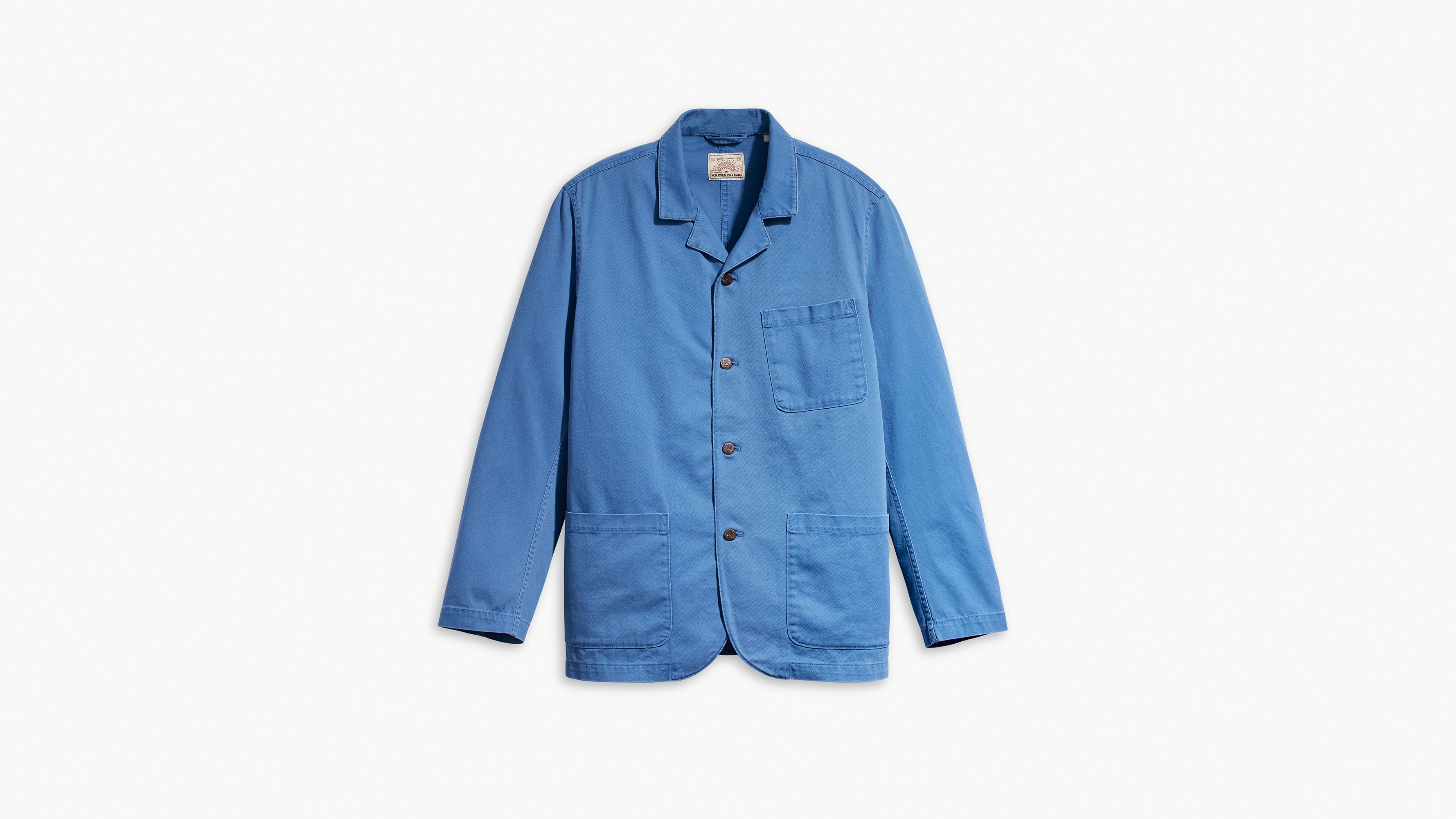 Clement Washed Chore Jacket - Blue | Levi's® BE