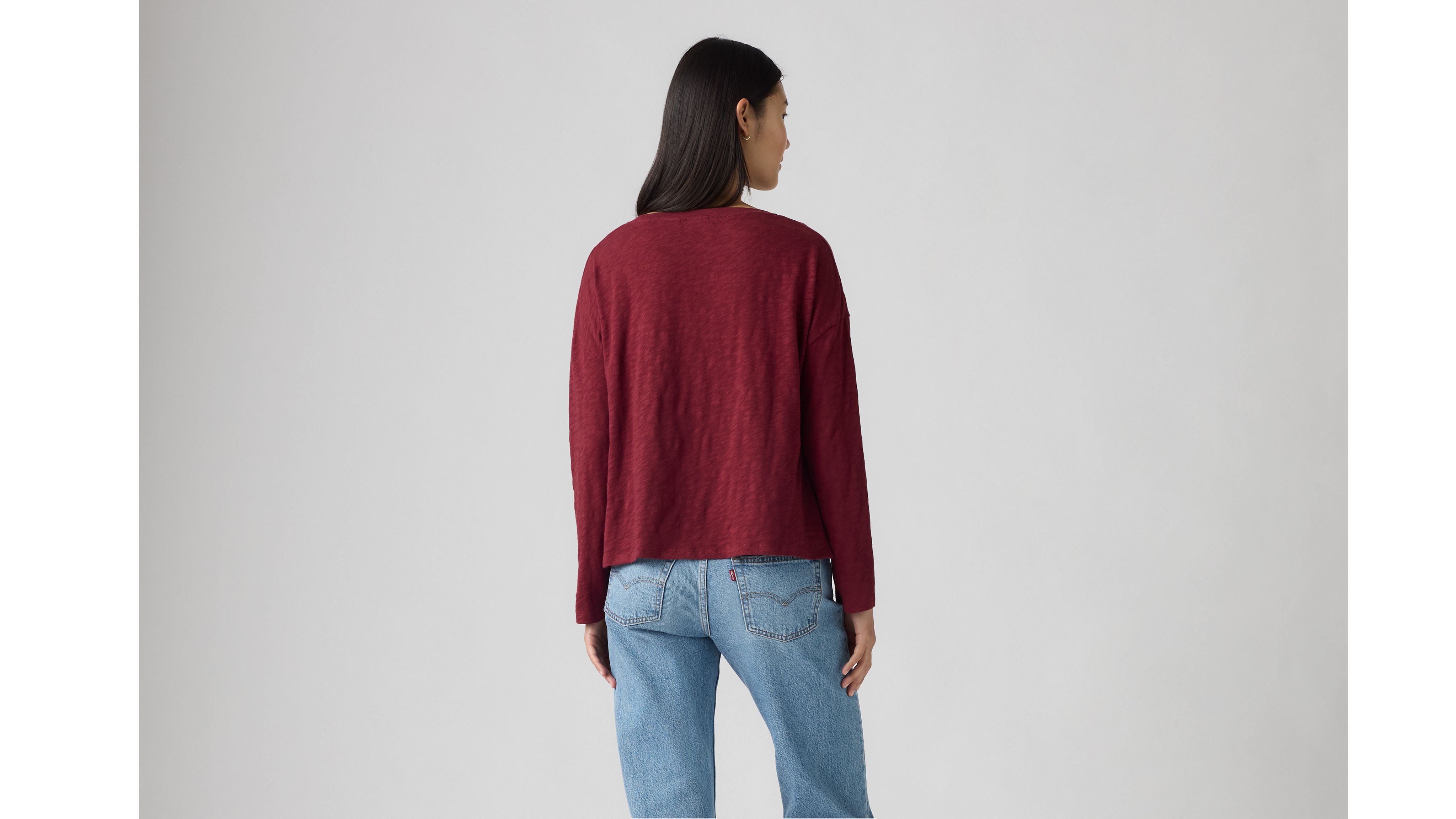 Margot Long Sleeve T-shirt - Red | Levi's® US