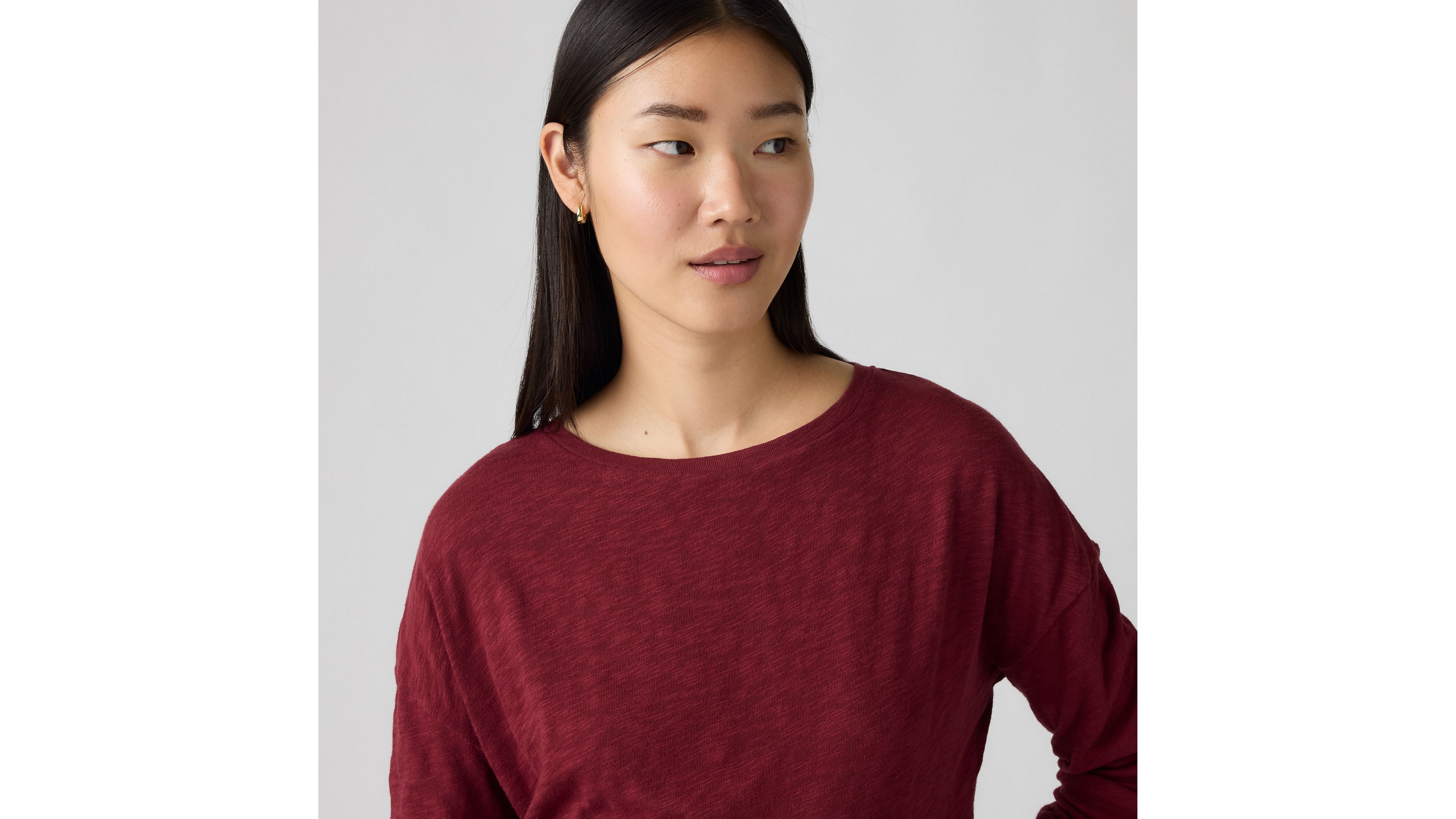 Margot Long Sleeve T-shirt - Red | Levi's® US