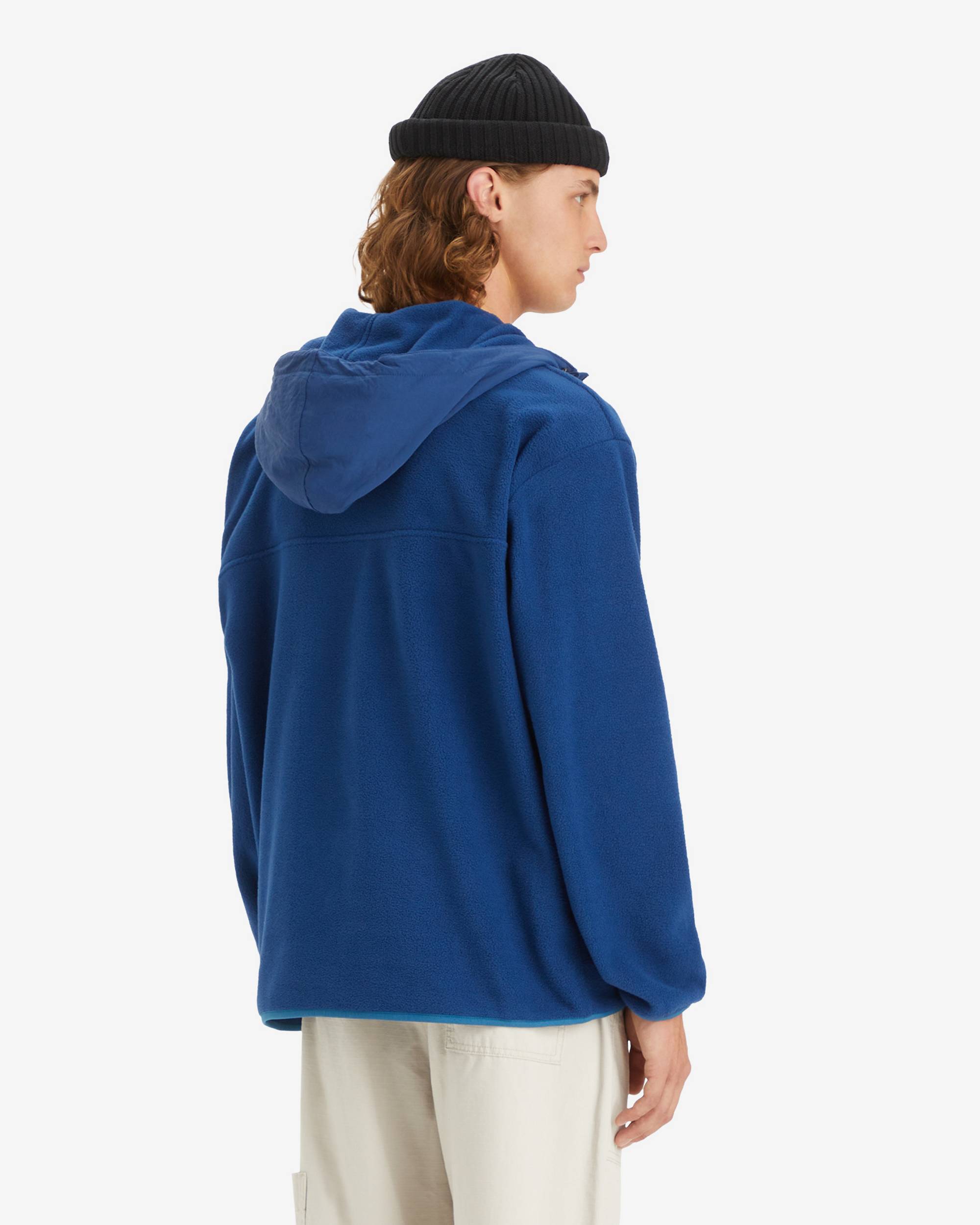Felpa Orbit Con Mezza Cerniera - Blu | Levi's® IT Felpa Orbit Con Mezza Cerniera - Blu | Levi's® IT