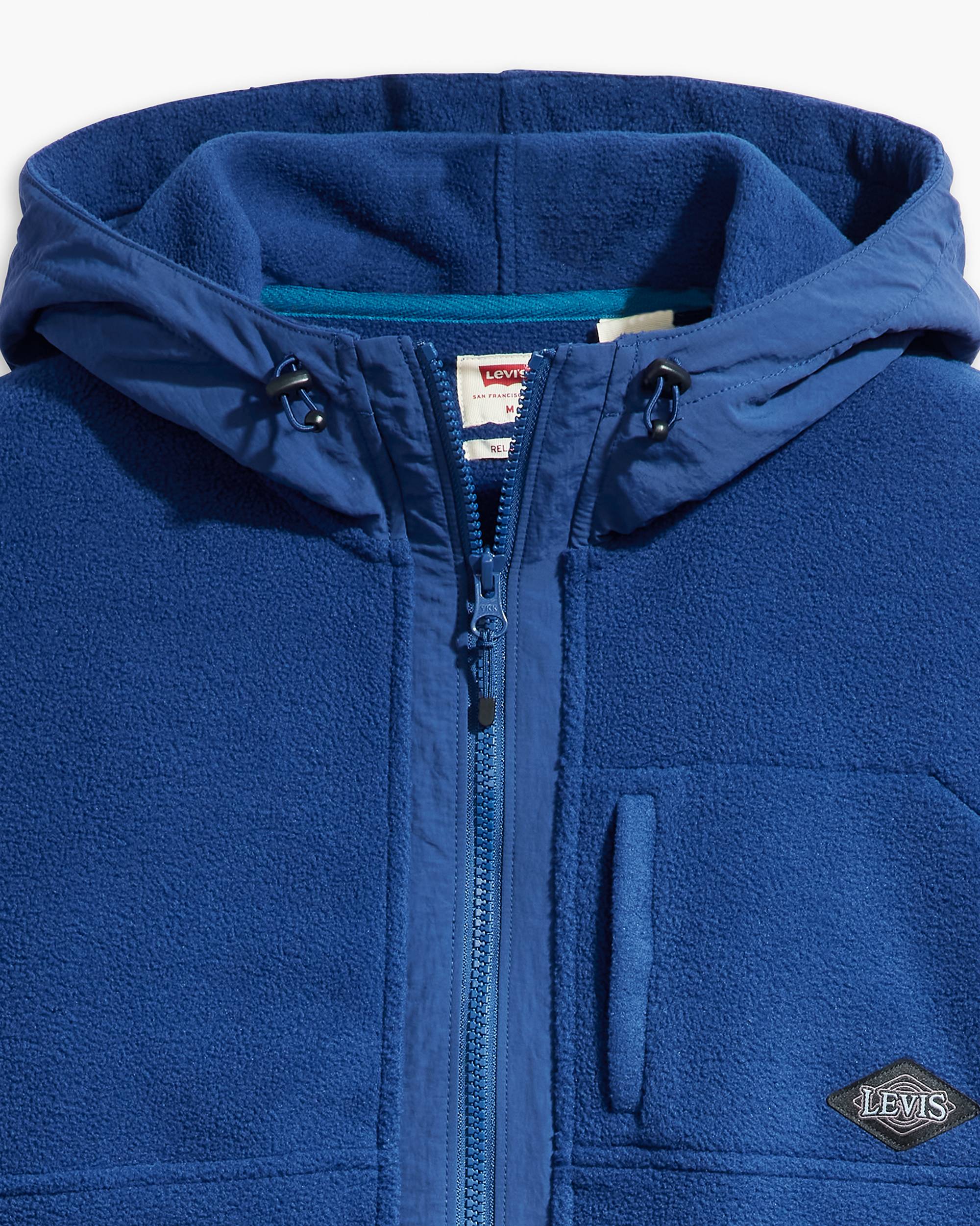 Felpa Orbit Con Mezza Cerniera - Blu | Levi's® IT Felpa Orbit Con Mezza Cerniera - Blu | Levi's® IT