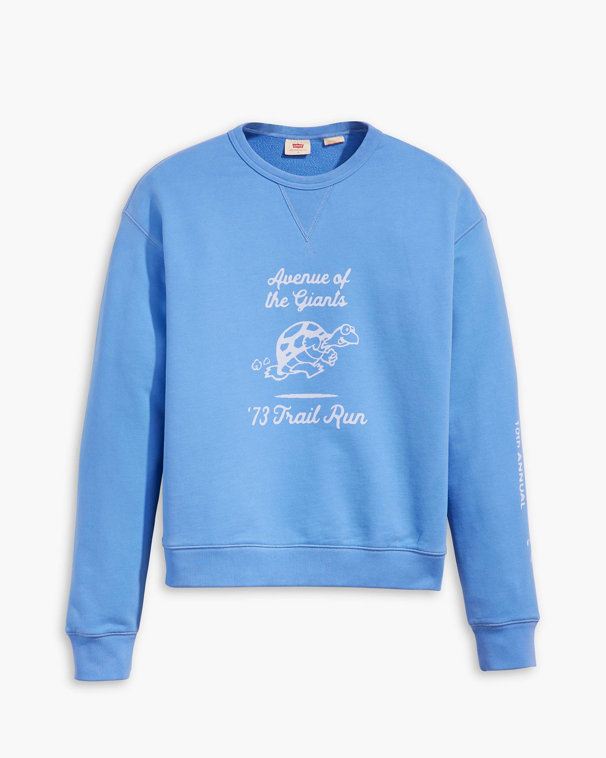 Graphic Signature Crewneck Sweatshirt - Blue | Levi's® US Graphic Signature Crewneck Sweatshirt - Blue | Levi's® US