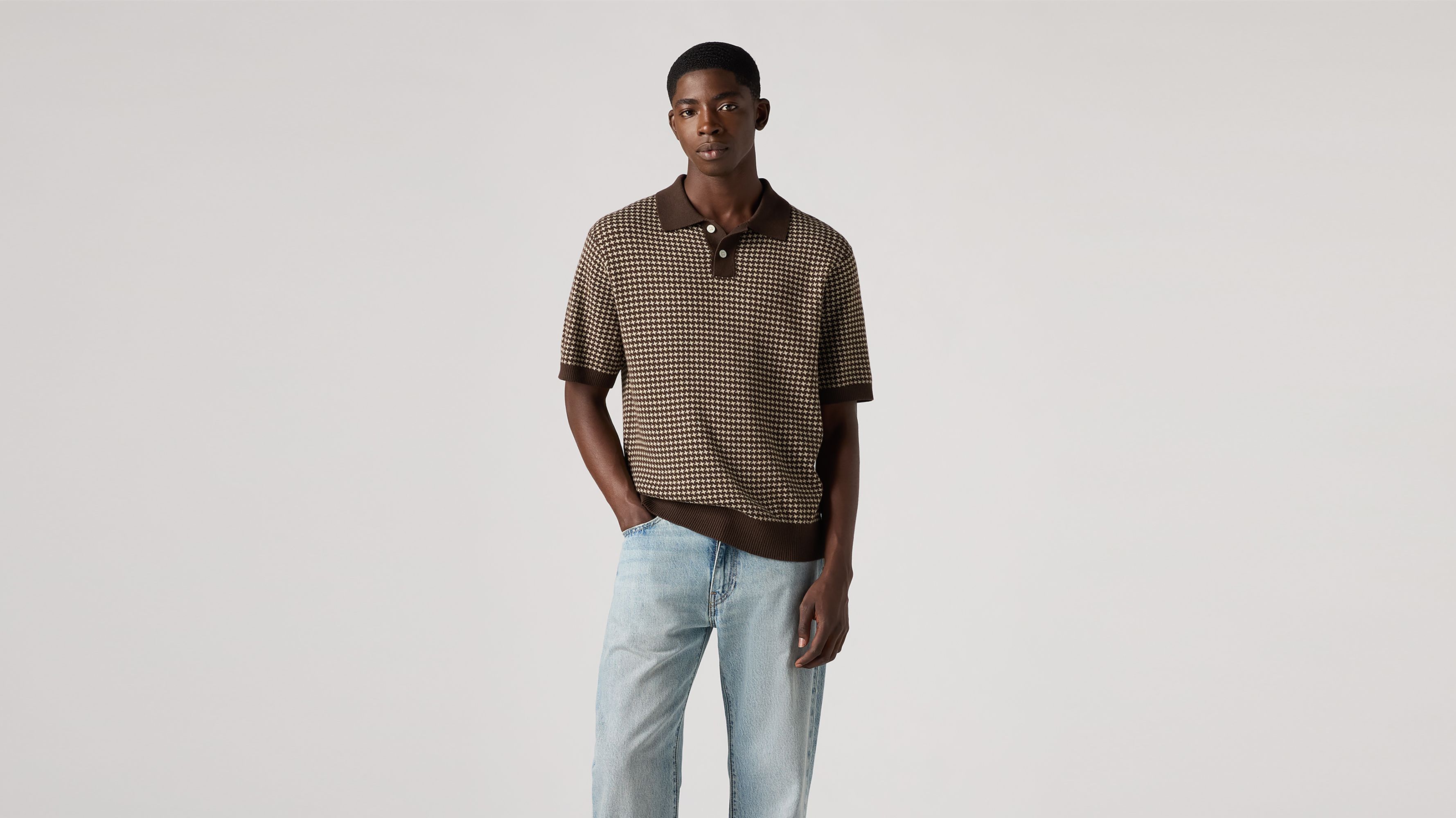 Sweater Knit Polo - Brown | Levi's® NO