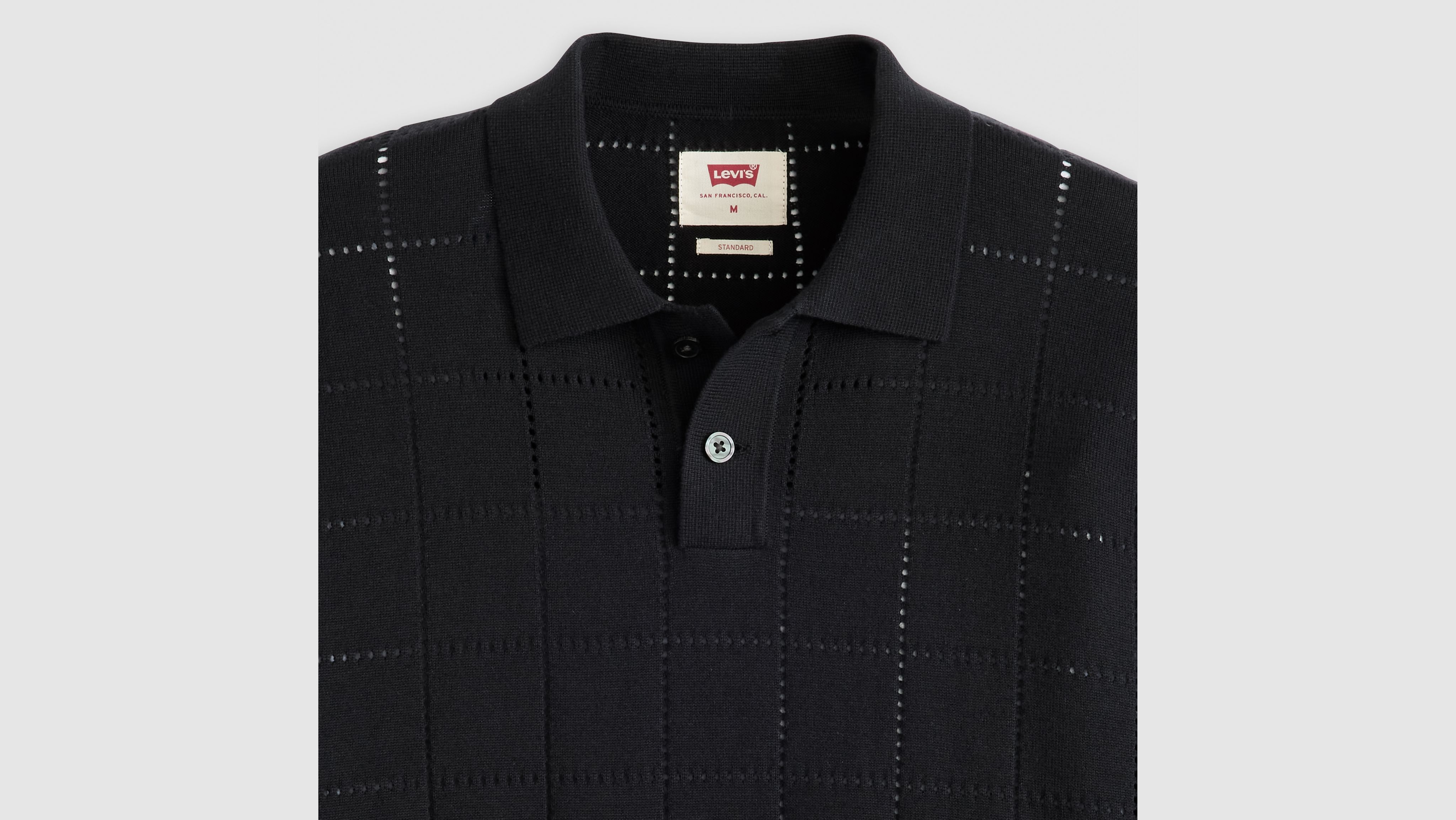 Sweater Knit Polo - Black | Levi's® NO