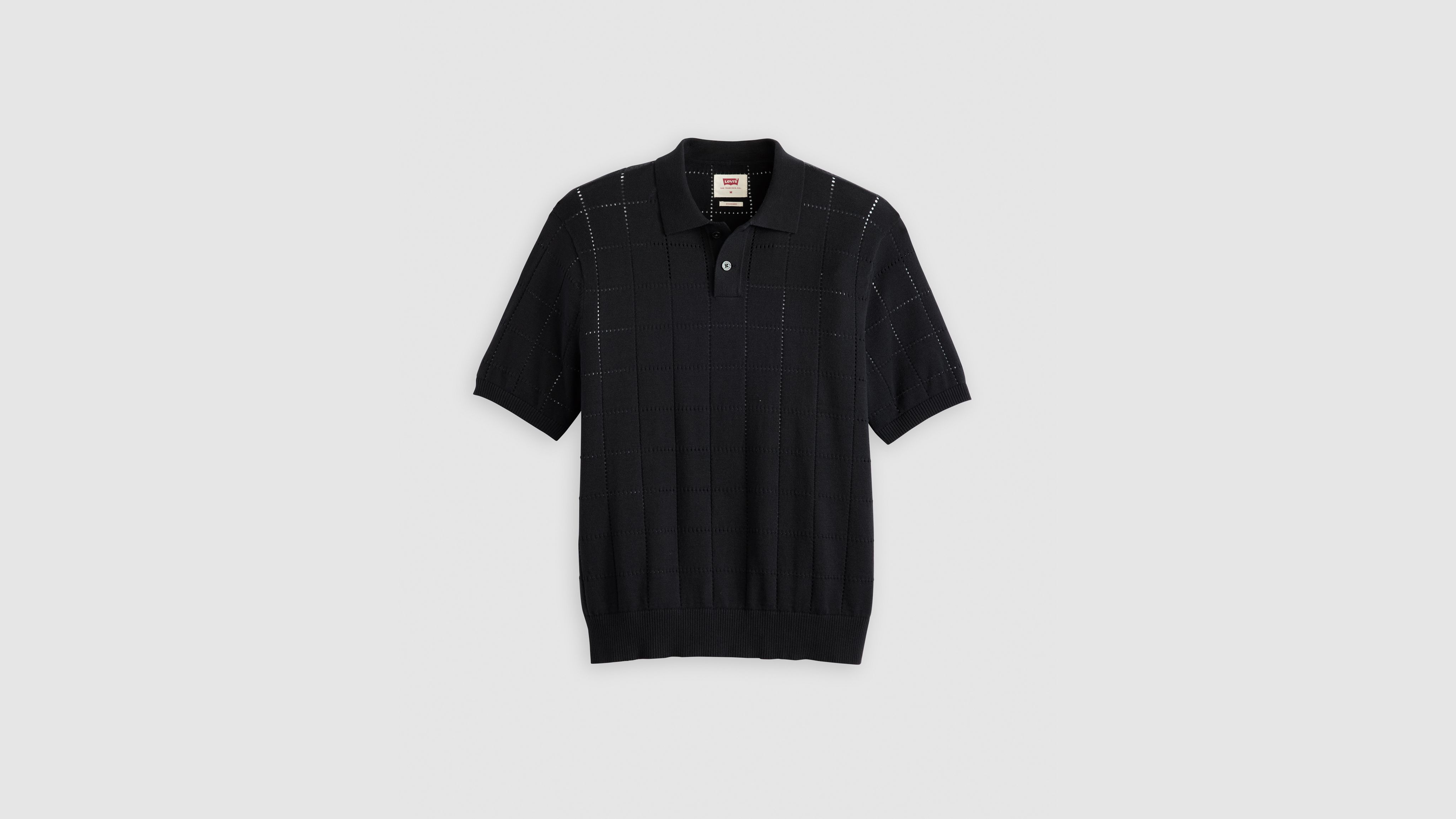 Sweater Knit Polo - Black | Levi's® NO