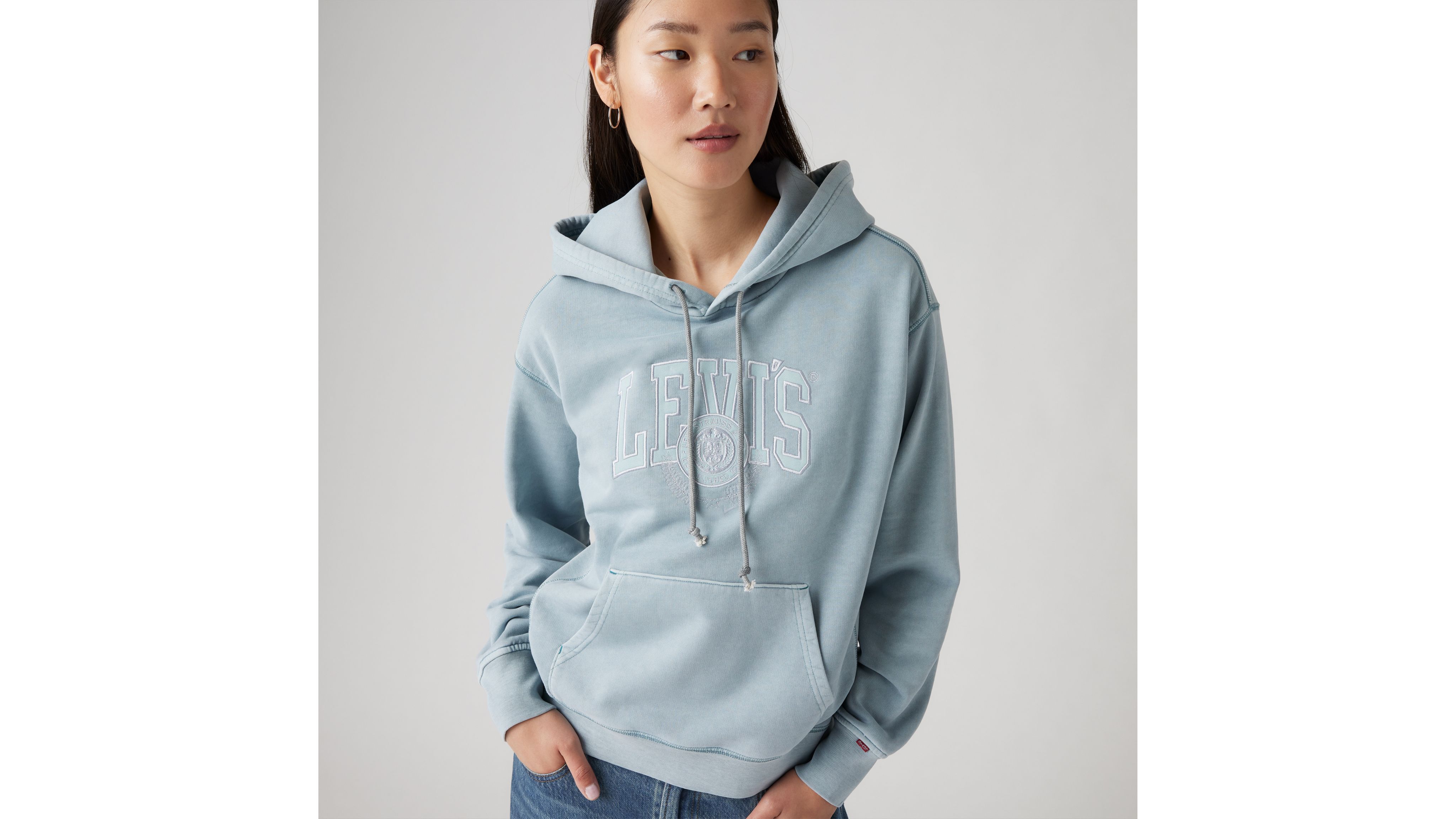 Graphic Heritage Hoodie - Blue | Levi's® GE