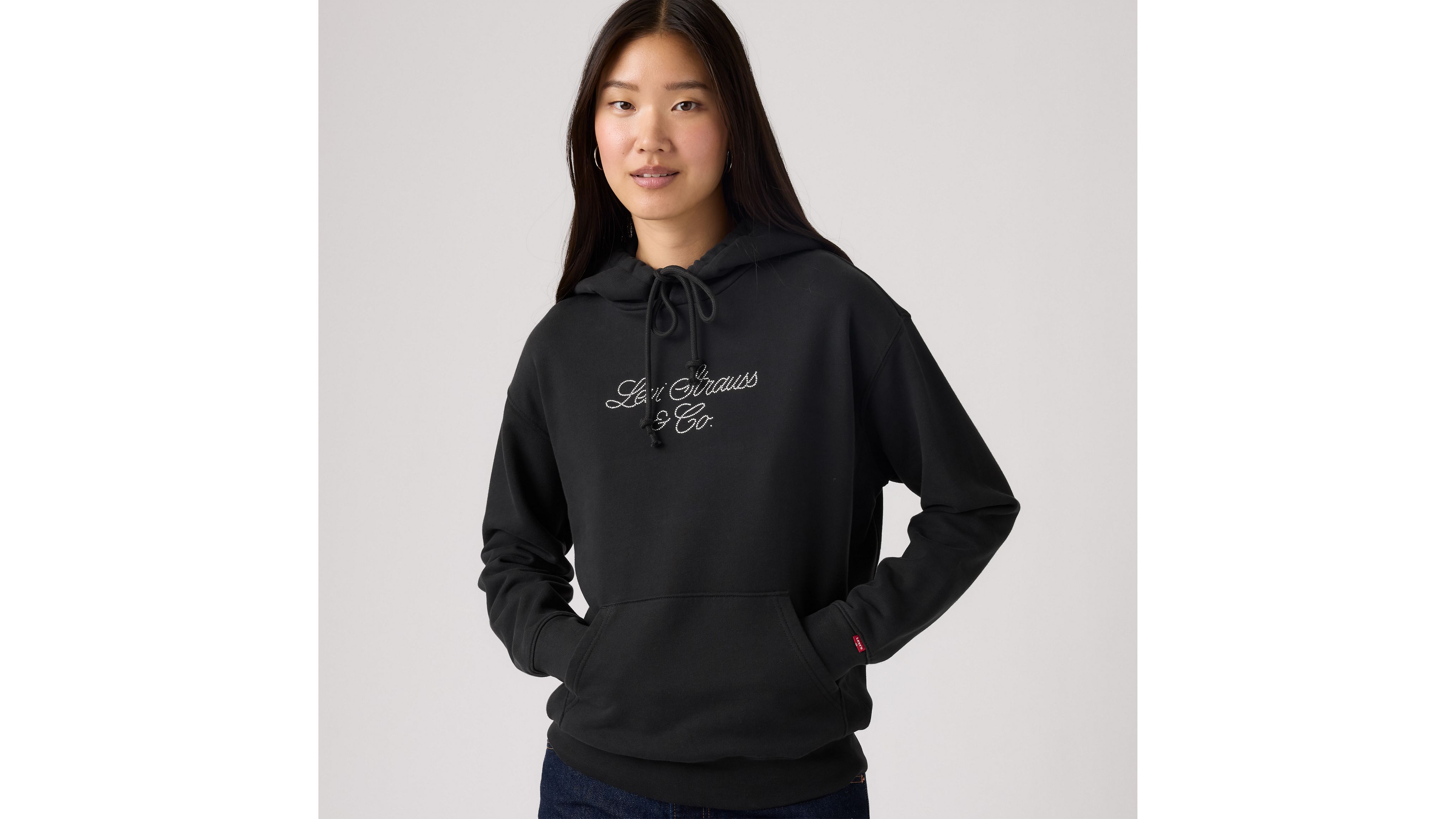 Graphic Heritage Hoodie - Black | Levi's® IE