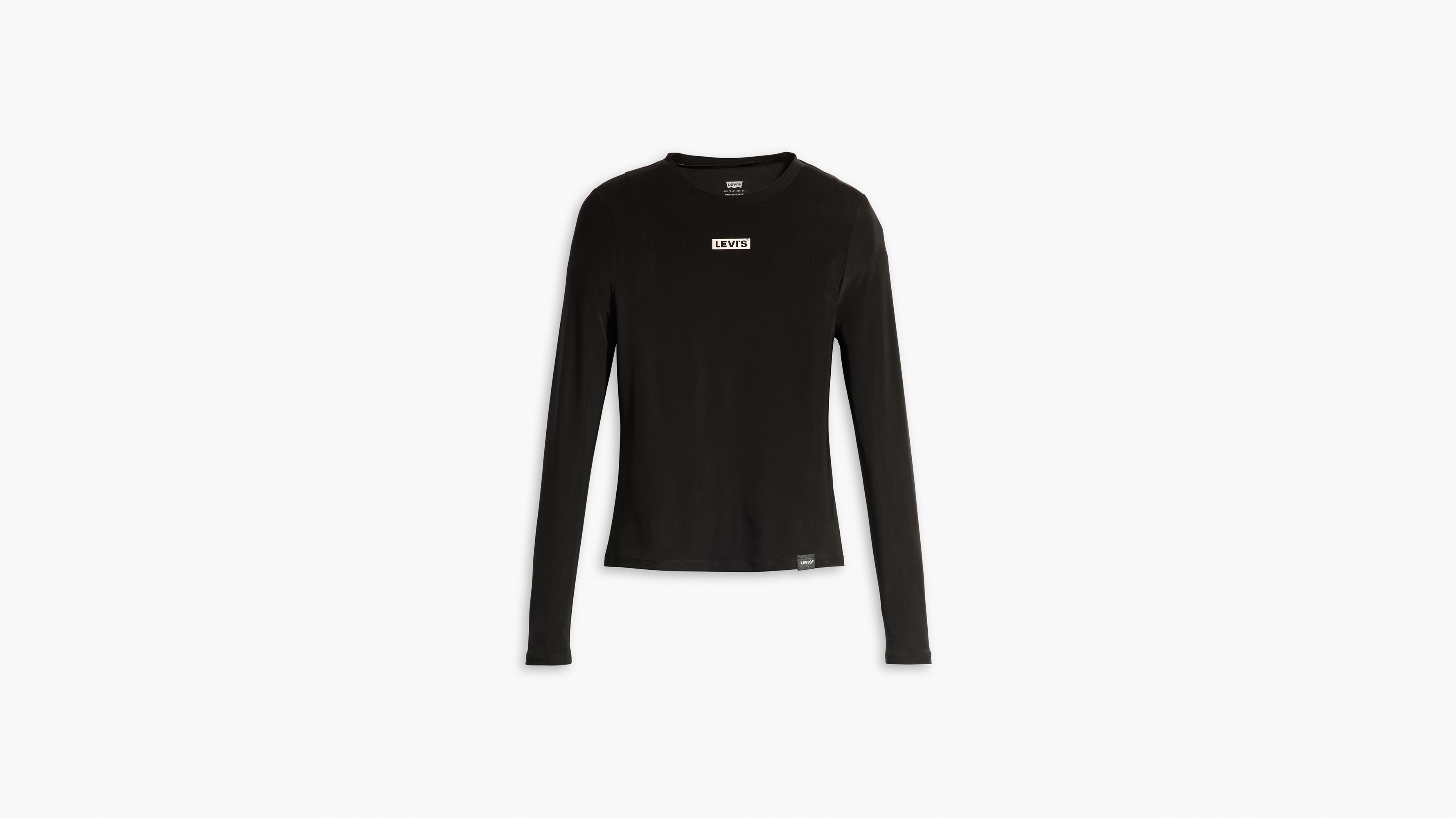 Graphic Secondskin Tarah Long Sleeve Tee - Black | Levi's® GB