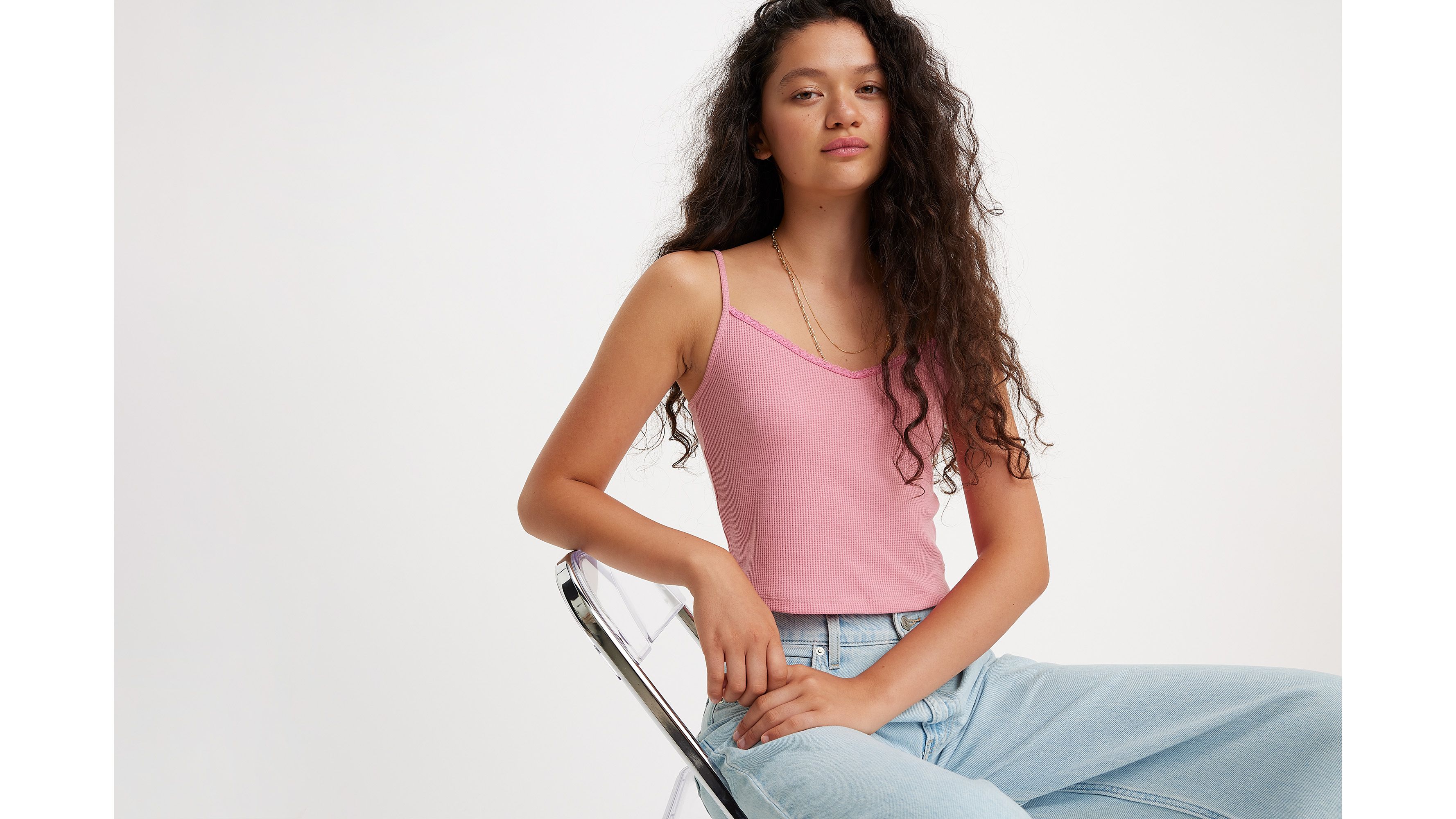 Dry Goods Waffle Tank Top - Red | Levi's® US