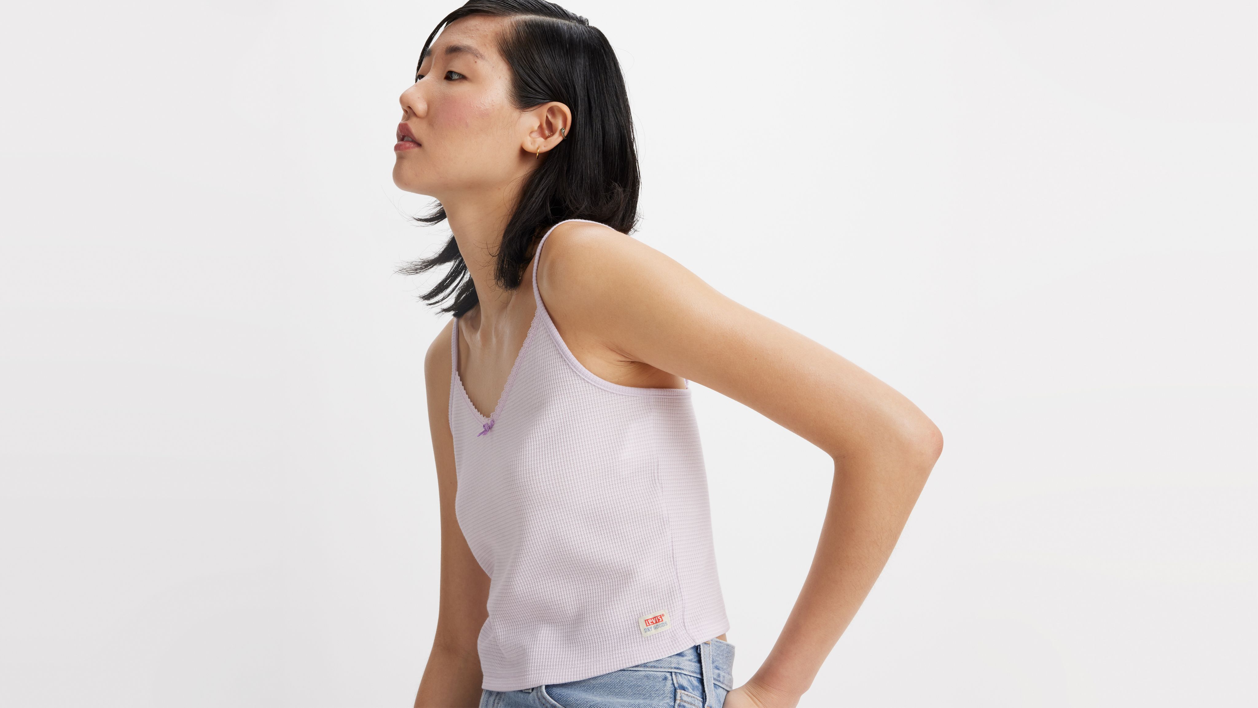 Dry Goods Waffle Tank Top - Purple | Levi's® US