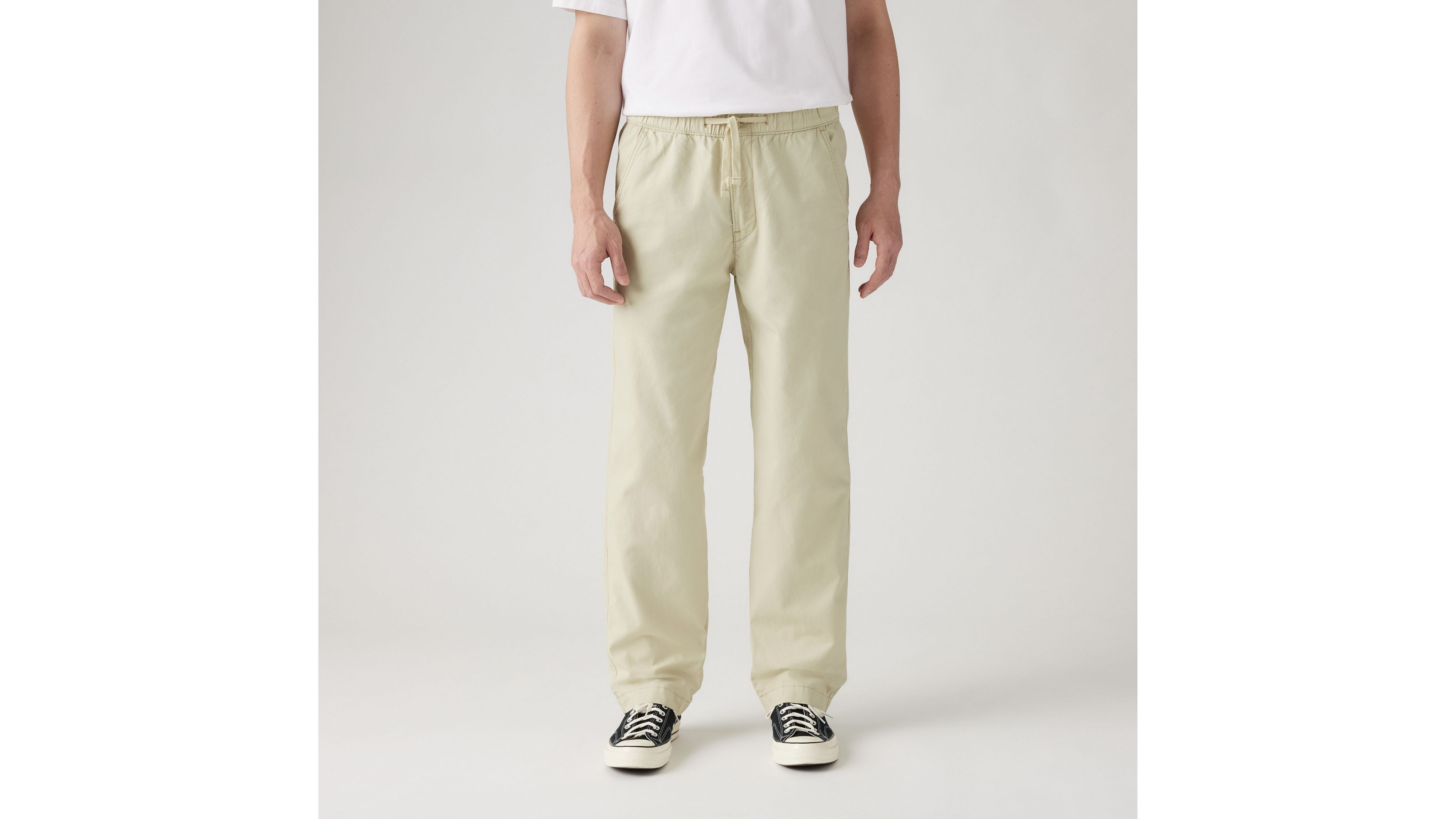Xx Chino Easy Relaxed Cotton Linen Trousers - Beige | Levi's® FR