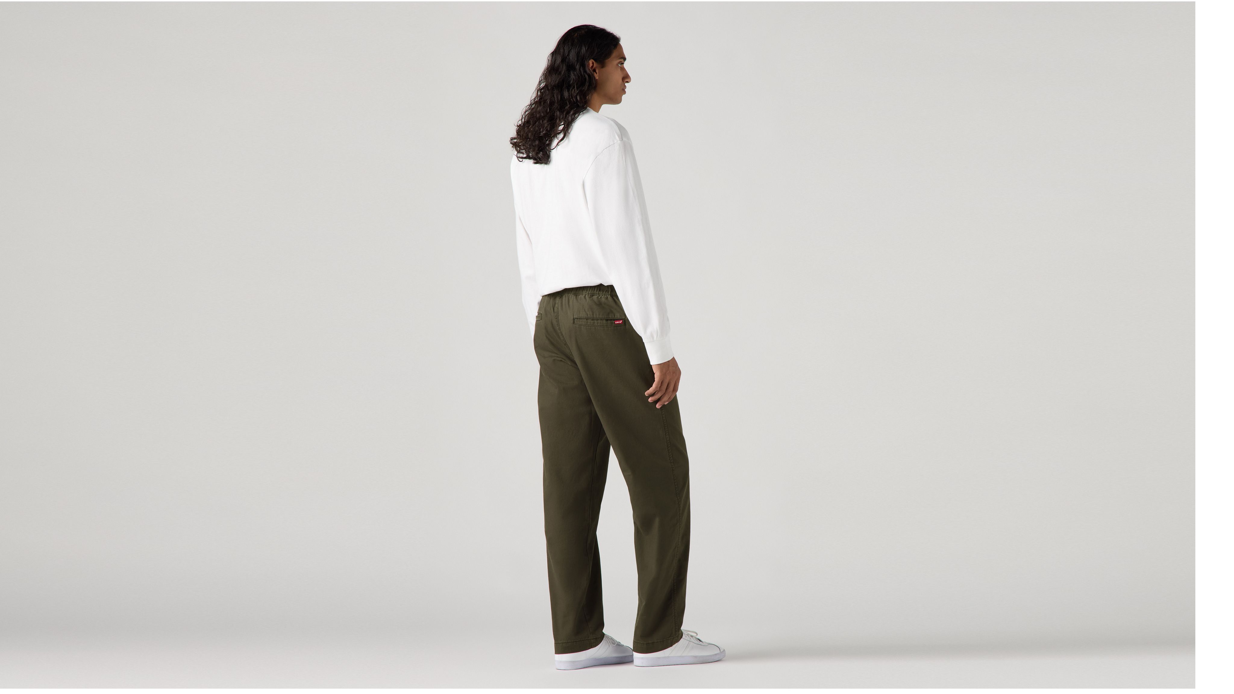 Xx Chino Easy Relaxed Cotton Linen Pants - Vert | Levi's® FR