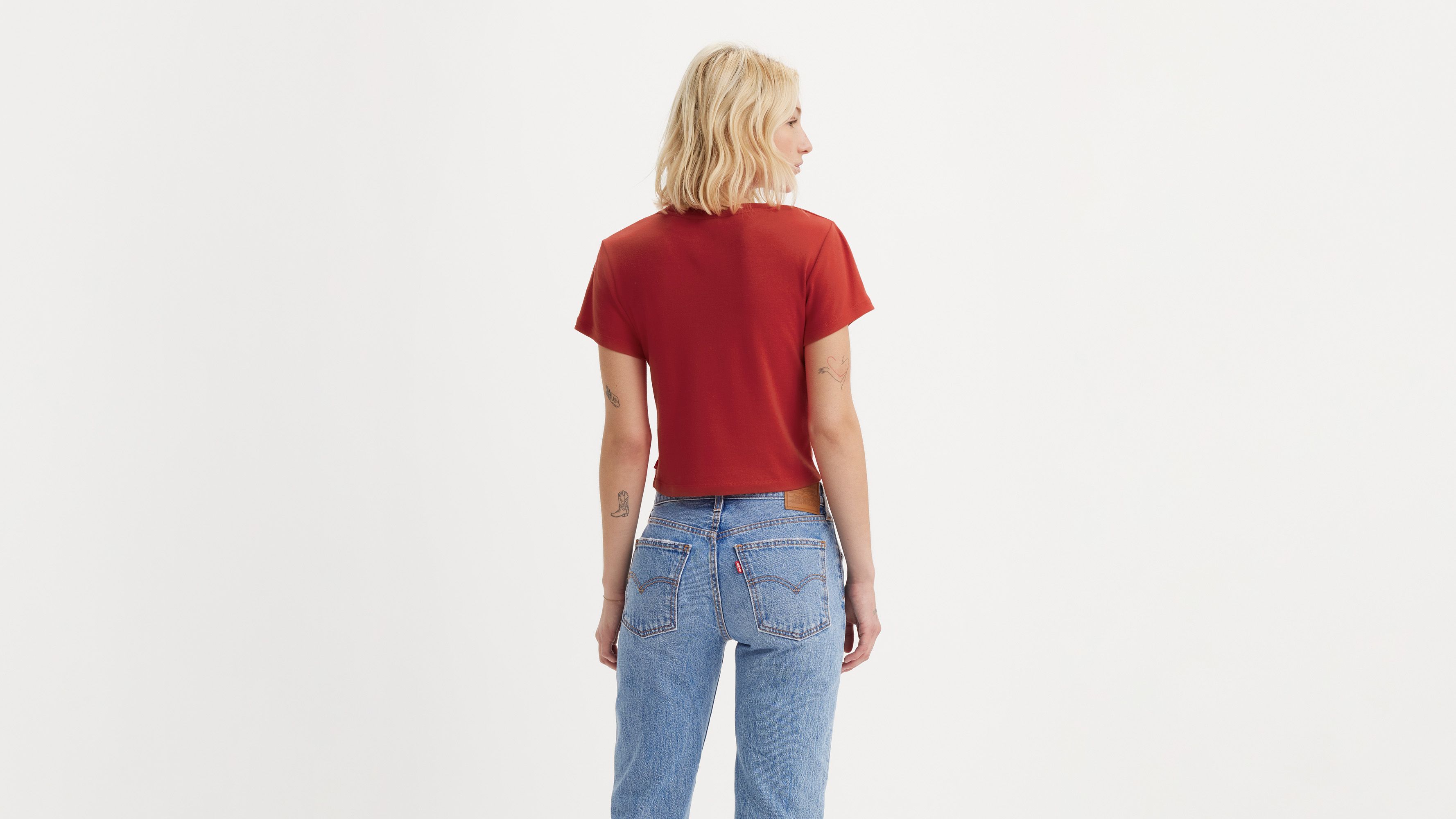 Essential Sporty Tee - Red | Levi's® BE