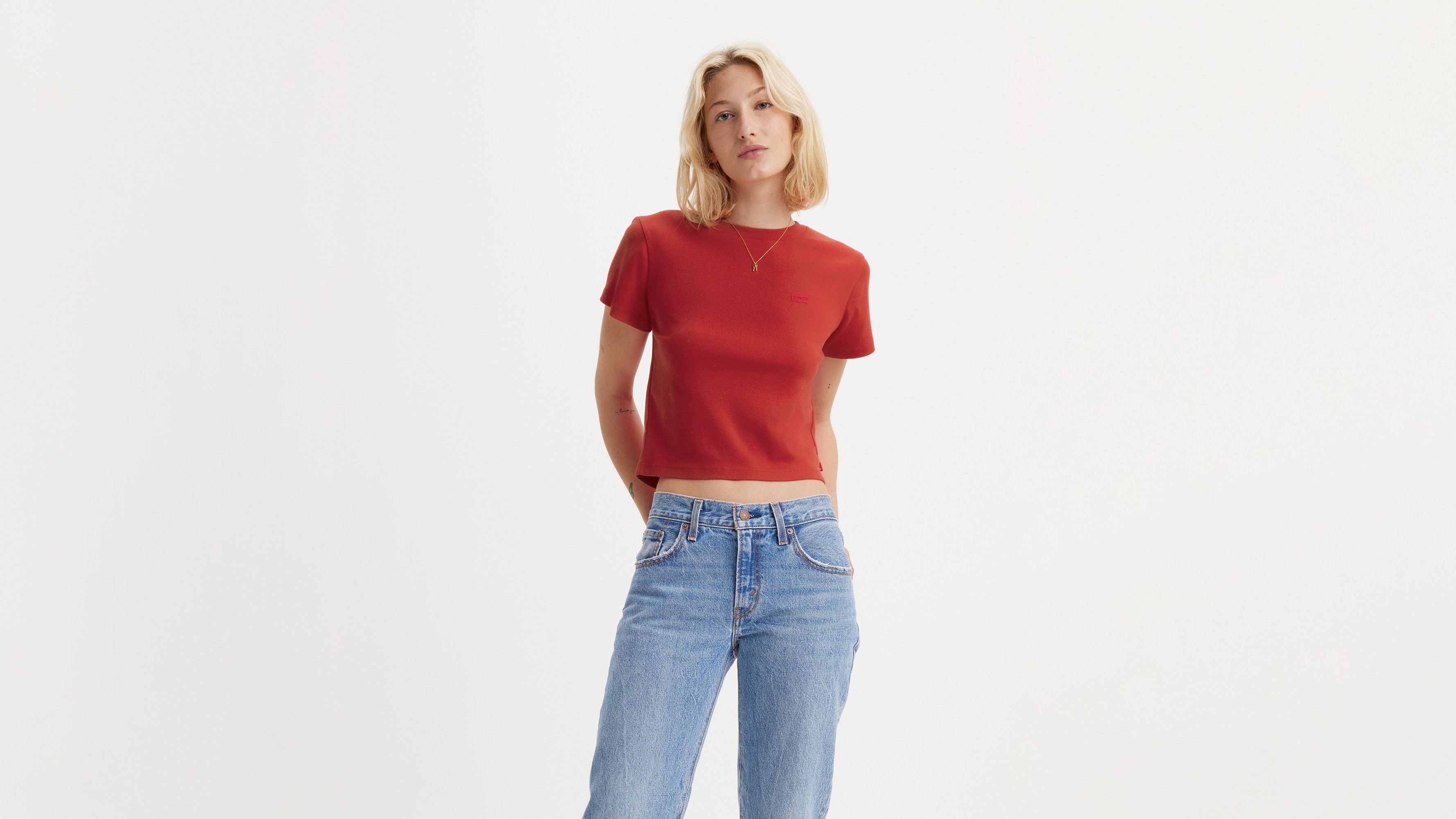 Essential Sporty Tee - Red | Levi's® SM