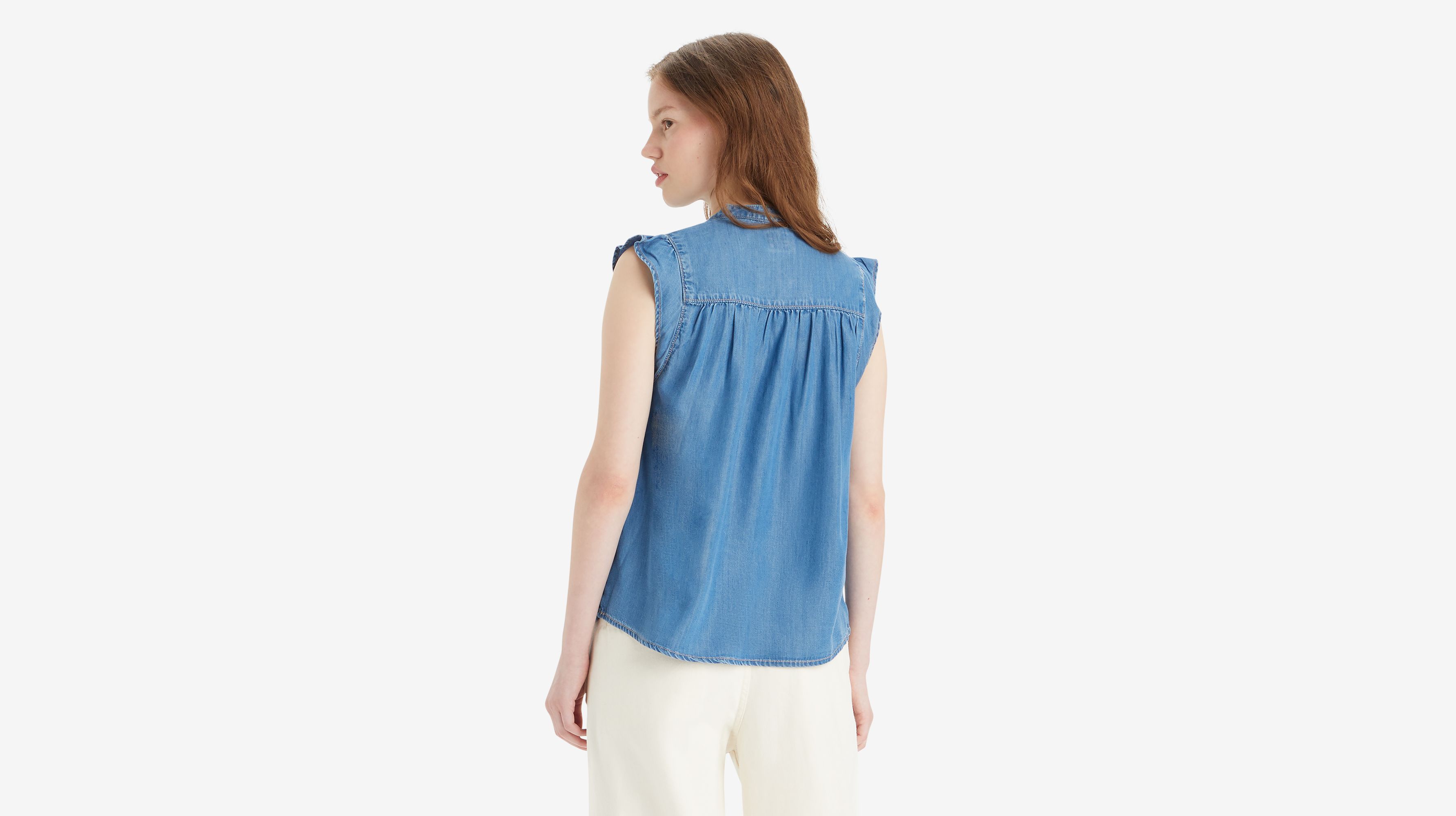 Jace Lightweight Blouse - Blue | Levi's® GB