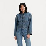 Tailored 90s Trucker Jacket - Dark Wash | Levi's® US Tailored 90s Trucker Jacket - Dark Wash | Levi's® US